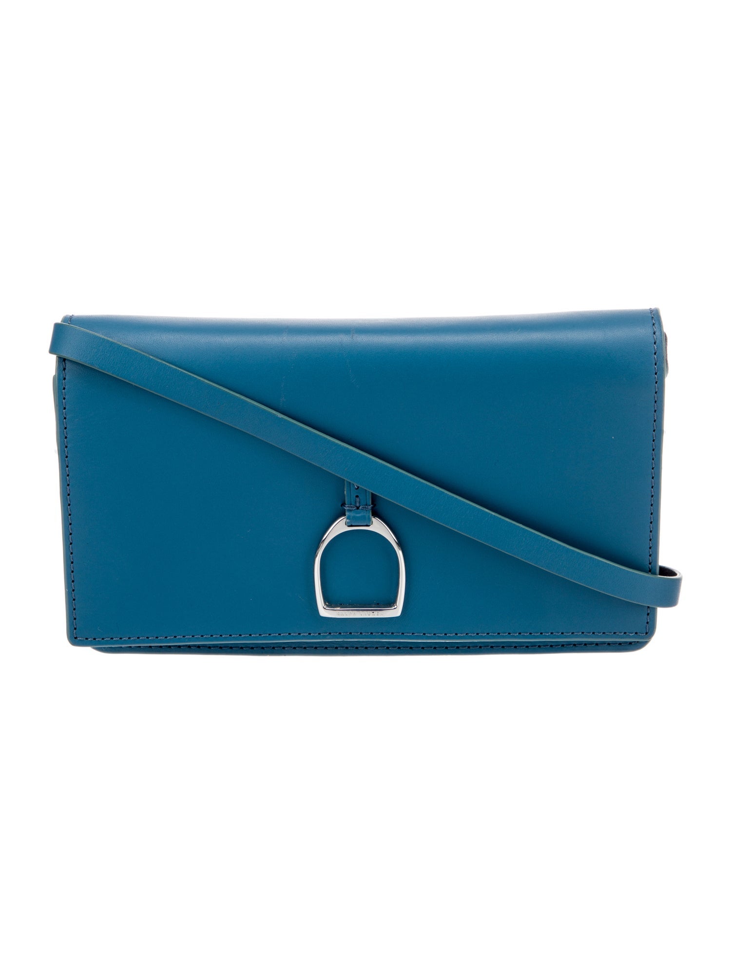 Ralph Lauren Leather Crossbody Bag - Blue Crossbody Bags, Handbags ...
