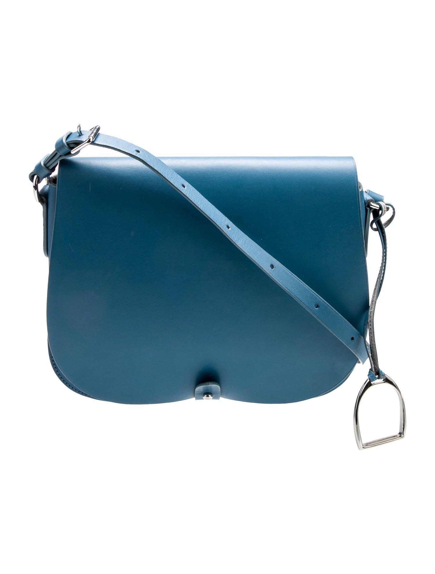 Ralph Lauren Leather Crossbody Bag - Blue Crossbody Bags, Handbags ...