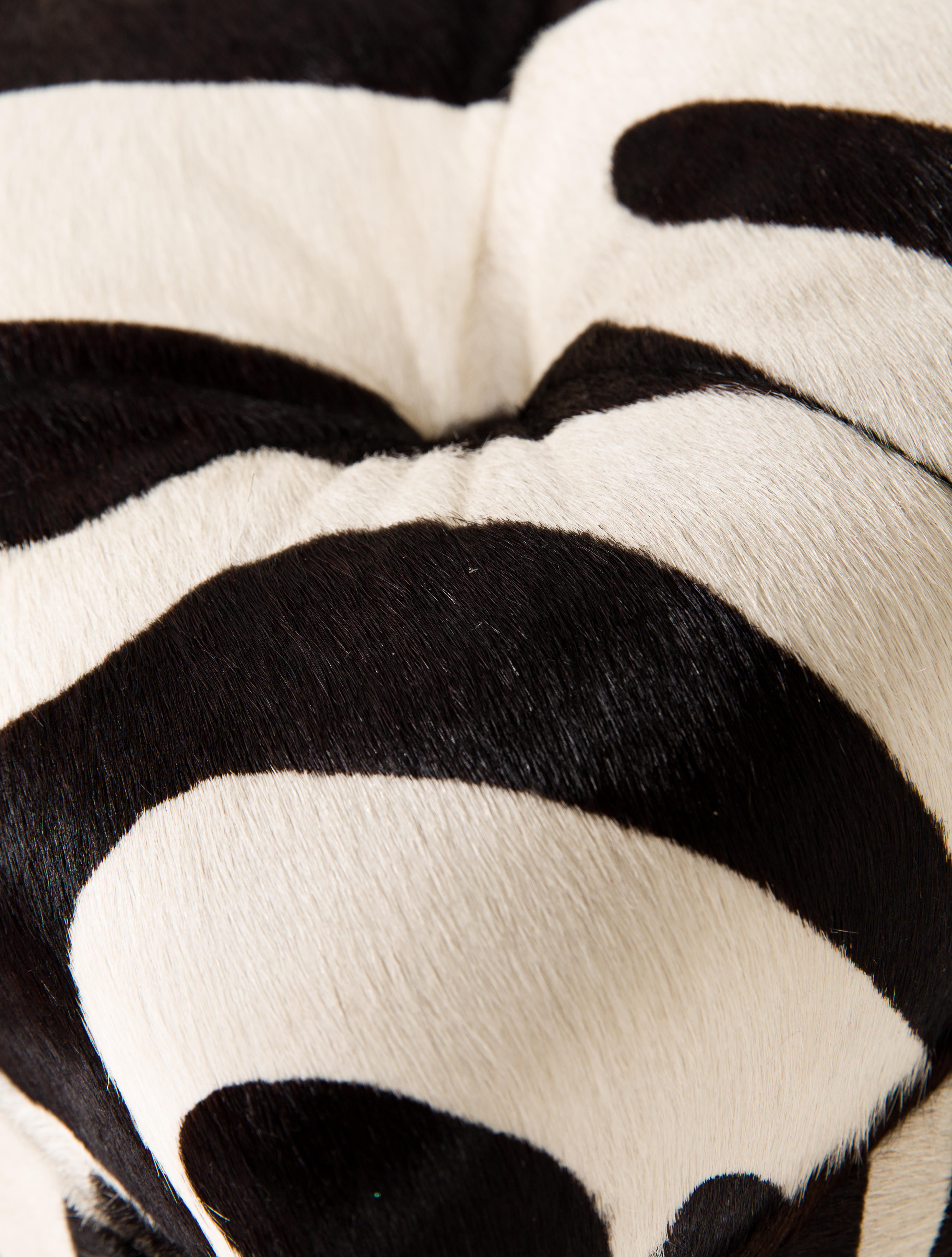Ralph Lauren Zebra Ottoman - Furniture - WYG22861 | The RealReal