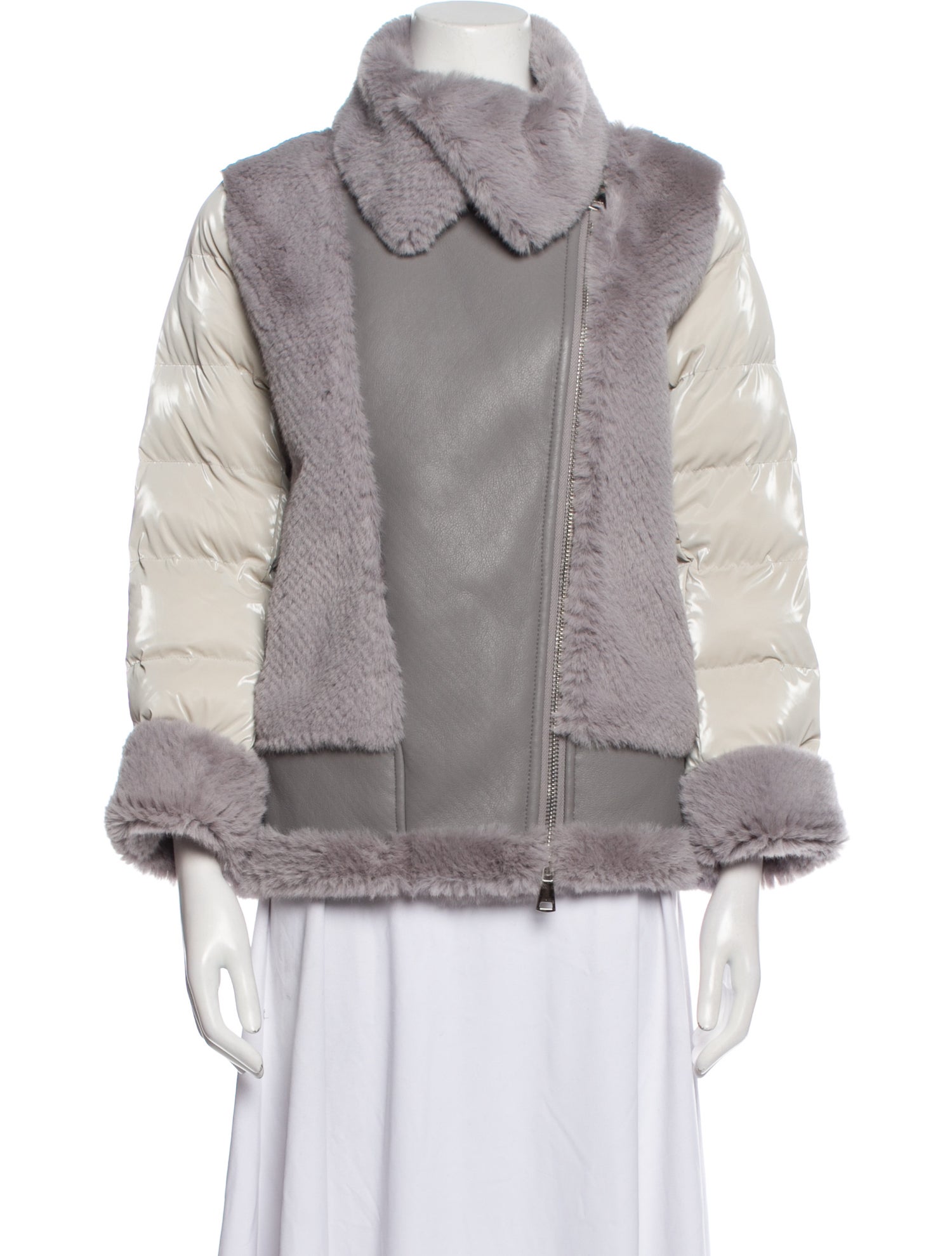Ramy Brook Faux Fur Jacket w/ Tags - Grey Jackets, Clothing - WYK74909 ...