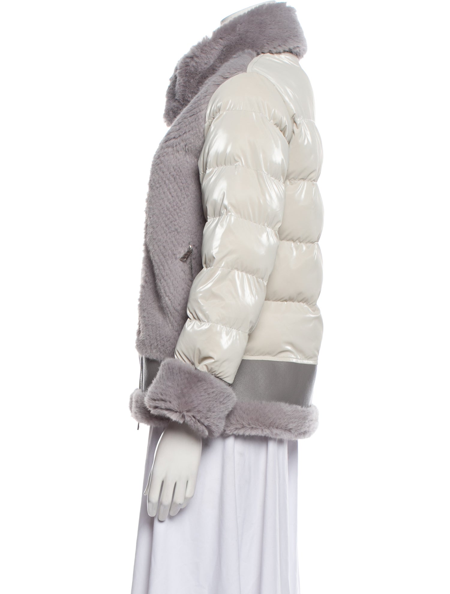 Ramy Brook Faux Fur Jacket w/ Tags - Grey Jackets, Clothing - WYK74909 ...