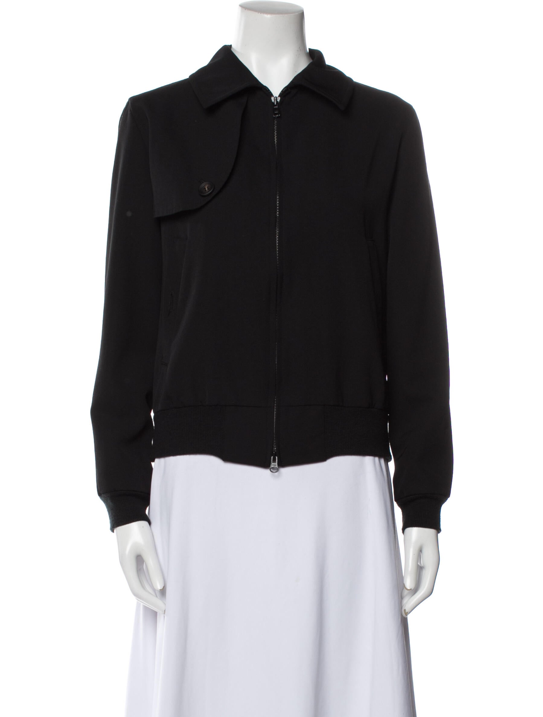 Y's by Yohji Yamamoto Bomber Jacket - Black Jackets, Clothing ...