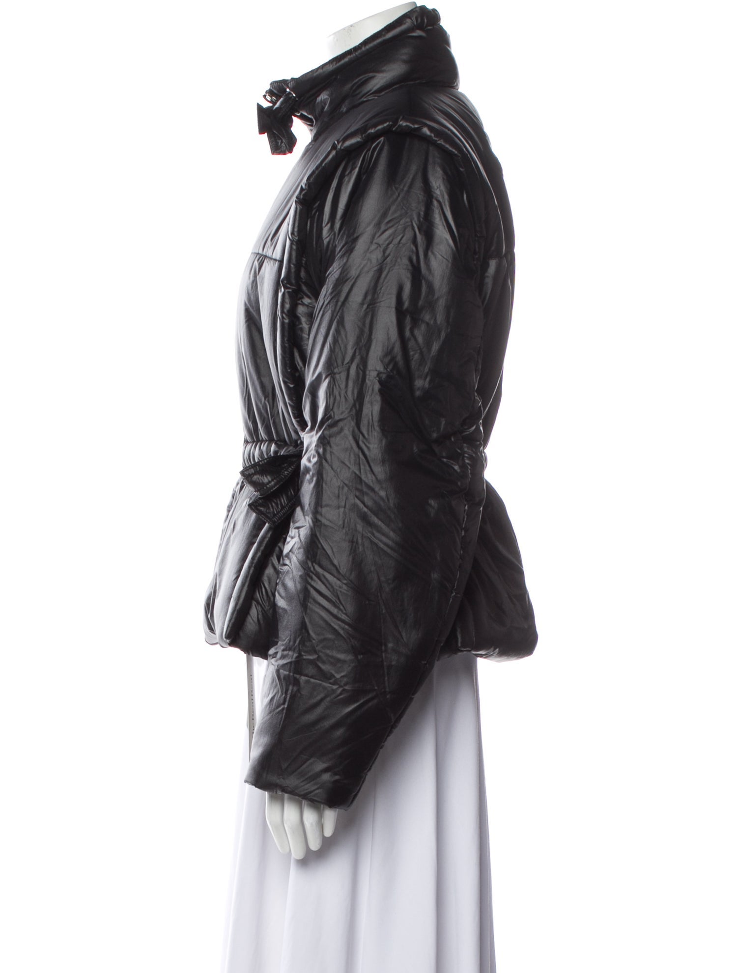 Ganni Coat - Black Coats, Clothing - WZG100092 | The RealReal