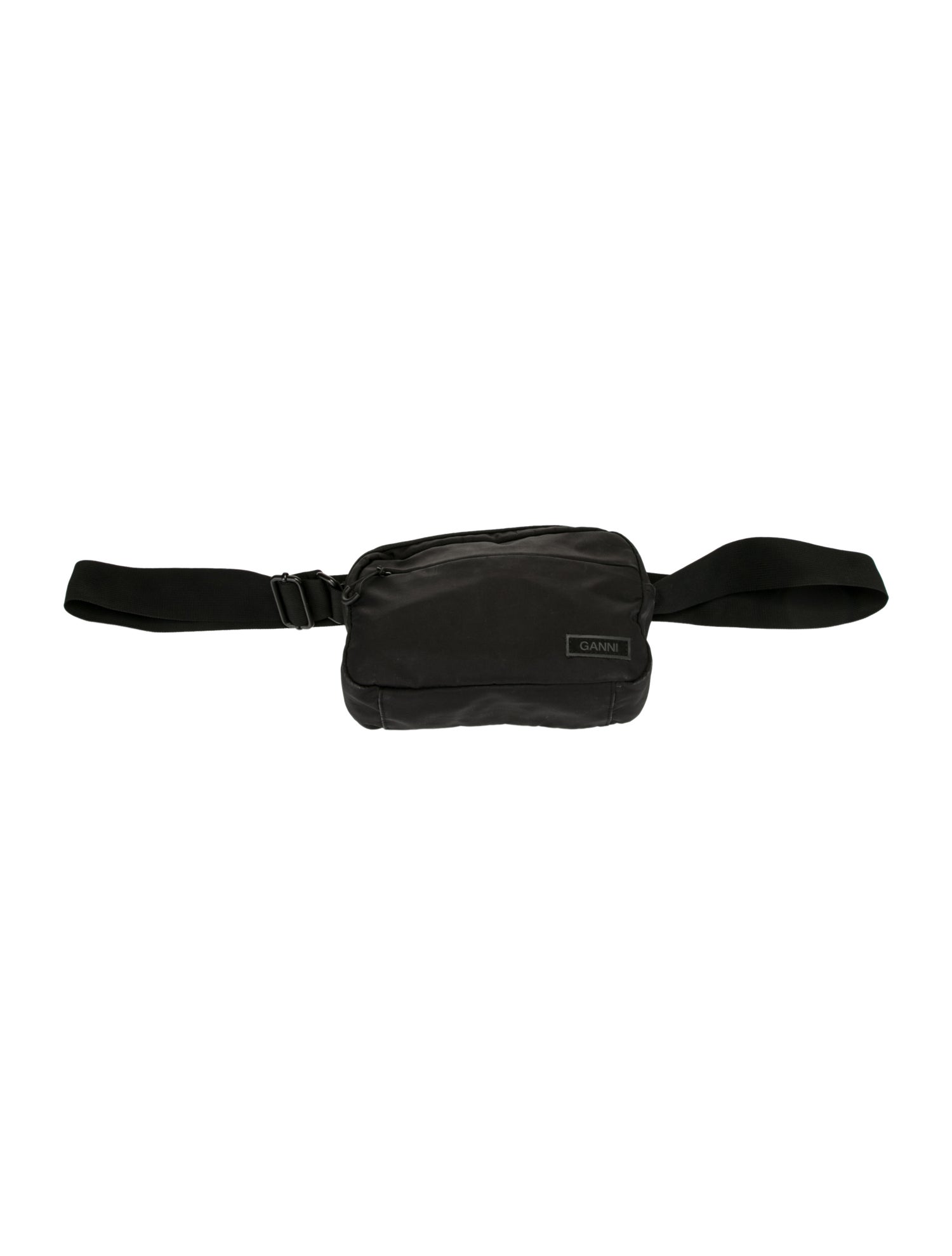 Ganni Nylon Belt Bag - Black Crossbody Bags, Handbags - WZG123047 | The ...