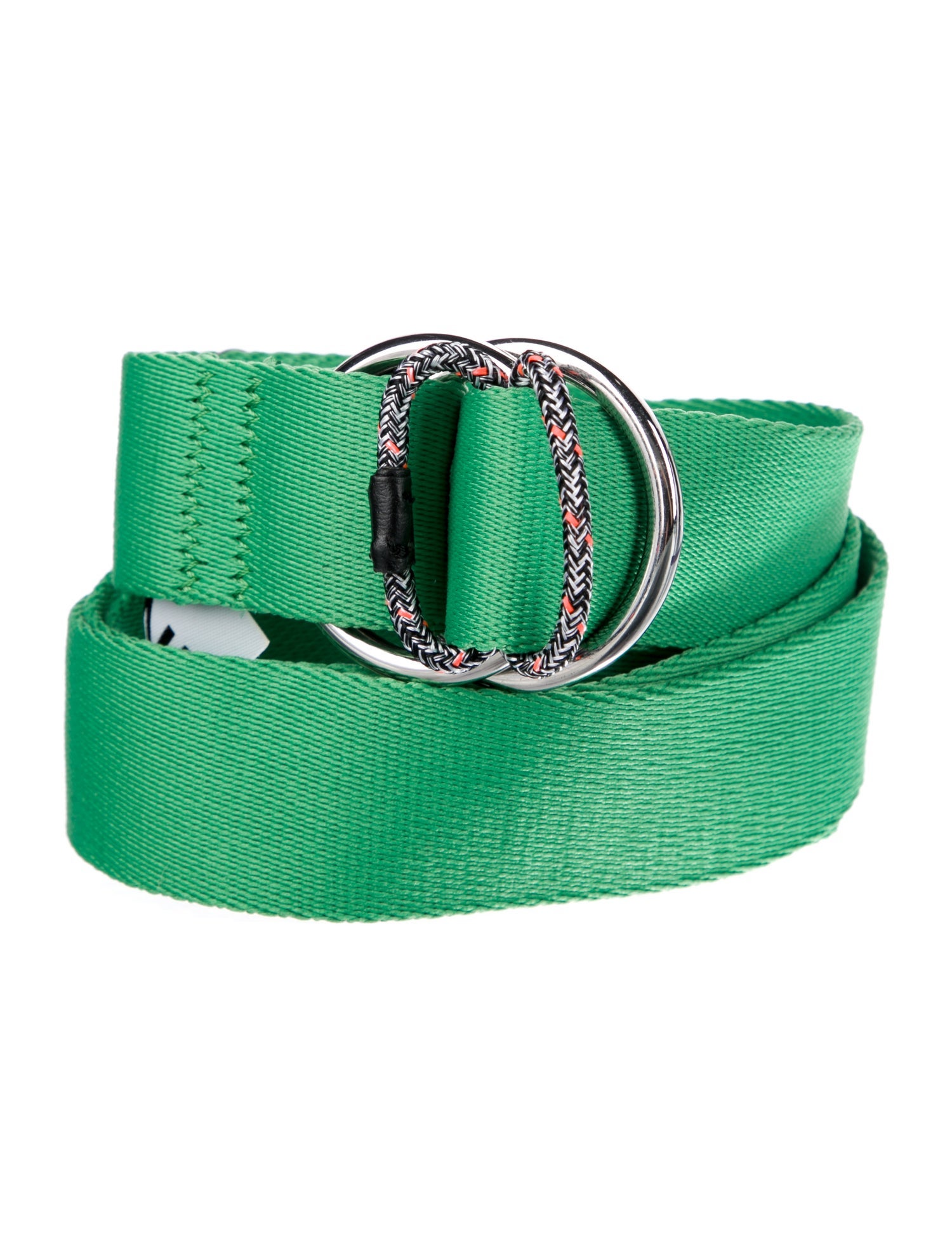 Ganni Canvas Belt - Green Belts, Accessories - WZG127333 | The RealReal