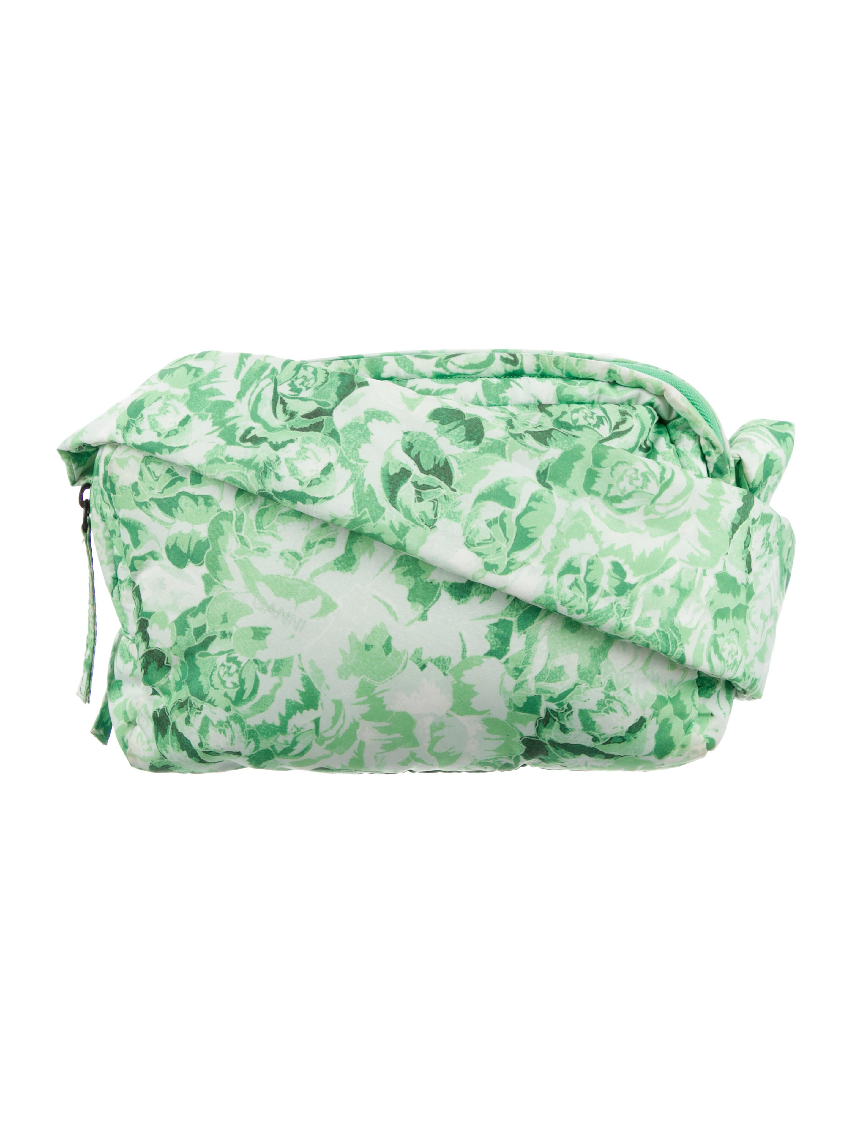 Ganni Nylon Crossbody Bag - Green Crossbody Bags, Handbags - WZG68276 ...