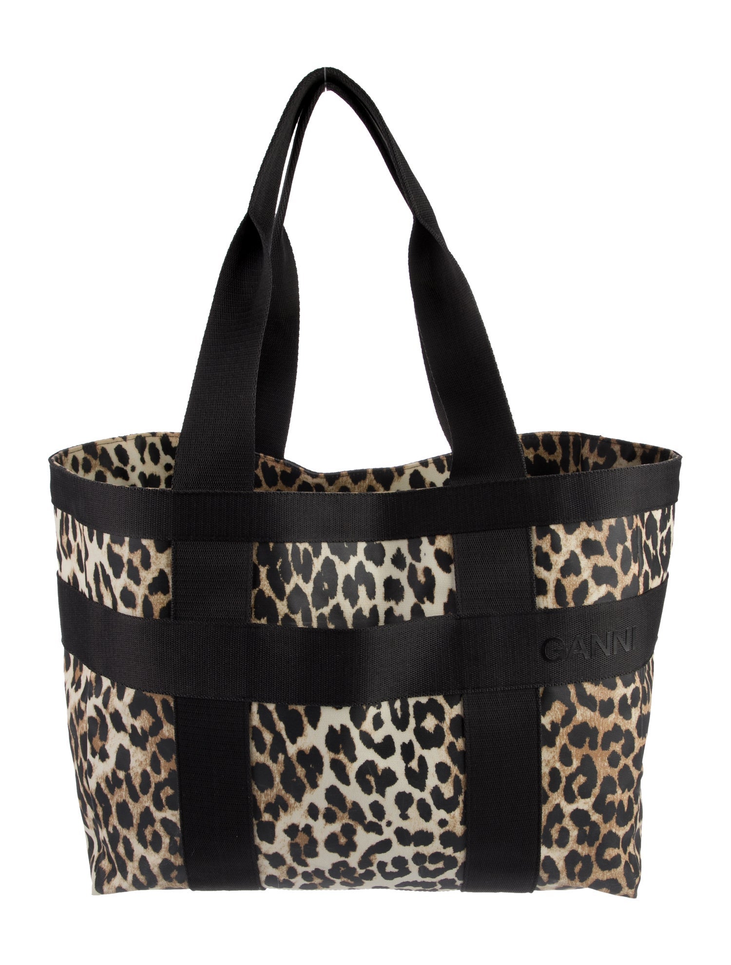 Ganni Animal Print Tote Bag - Neutrals Totes, Handbags - WZG96739 | The ...