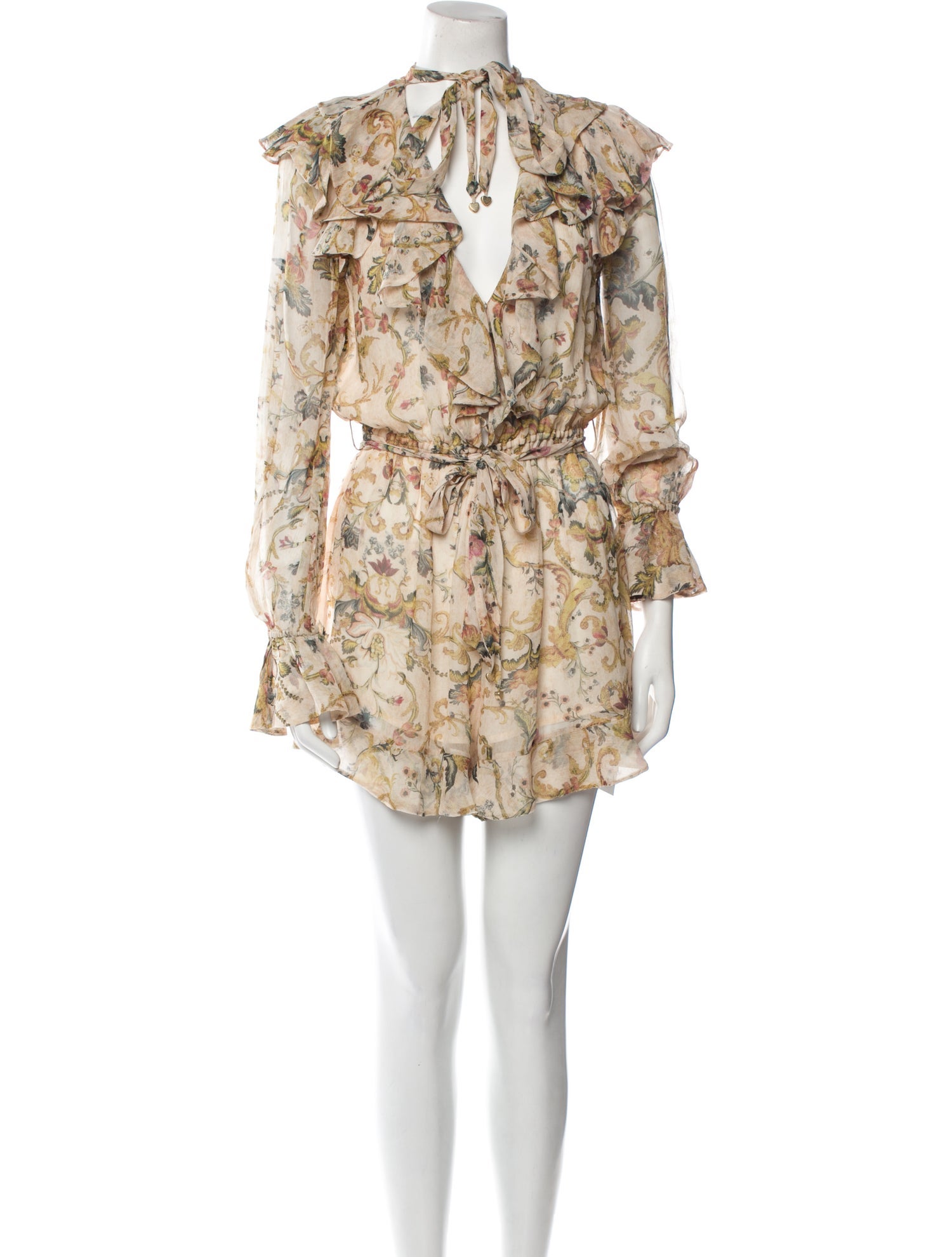 Zimmermann Silk w/ Tags - Pink, 14.25" Rise Jumpsuits and Rompers ...