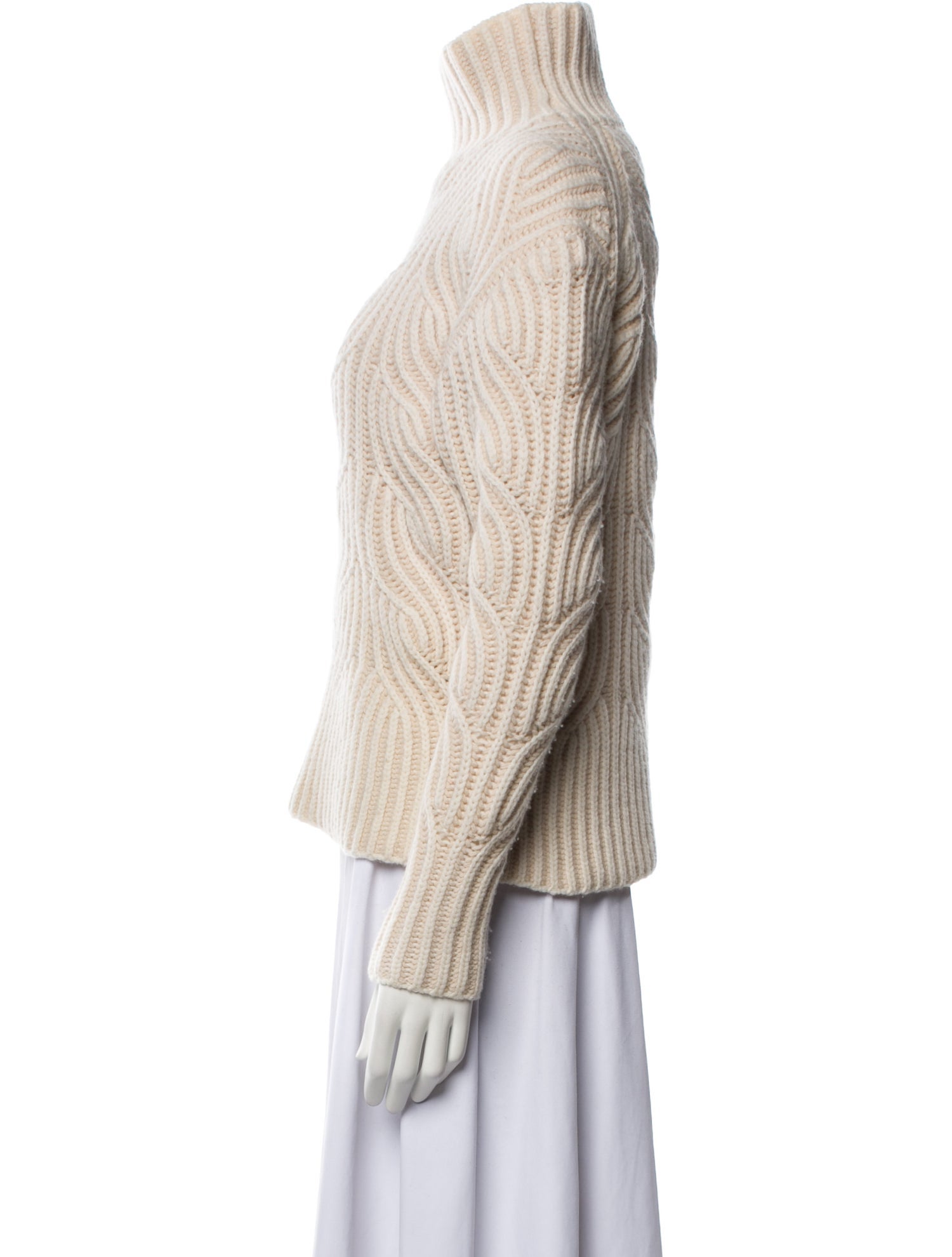 Zimmermann Merino Wool Patterned Sweater - Neutrals Knitwear, Clothing ...