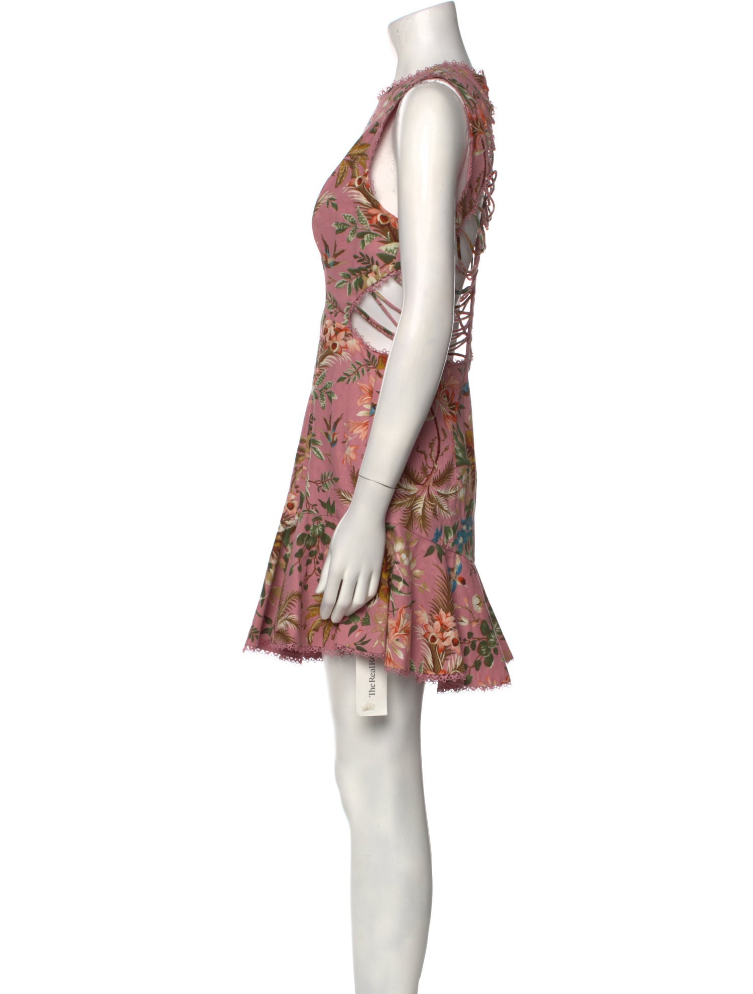 Cleobella Floral Print Mini Dress - Pink Dresses, Clothing - WCLEO25560 ...