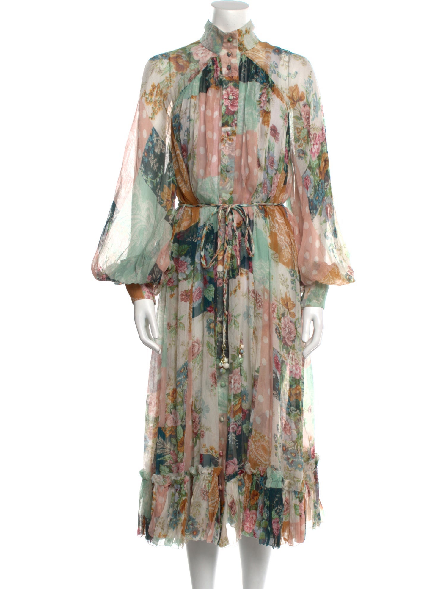Zimmermann Silk Long Dress w/ Tags - Blue Dresses, Clothing - WZI159042 ...