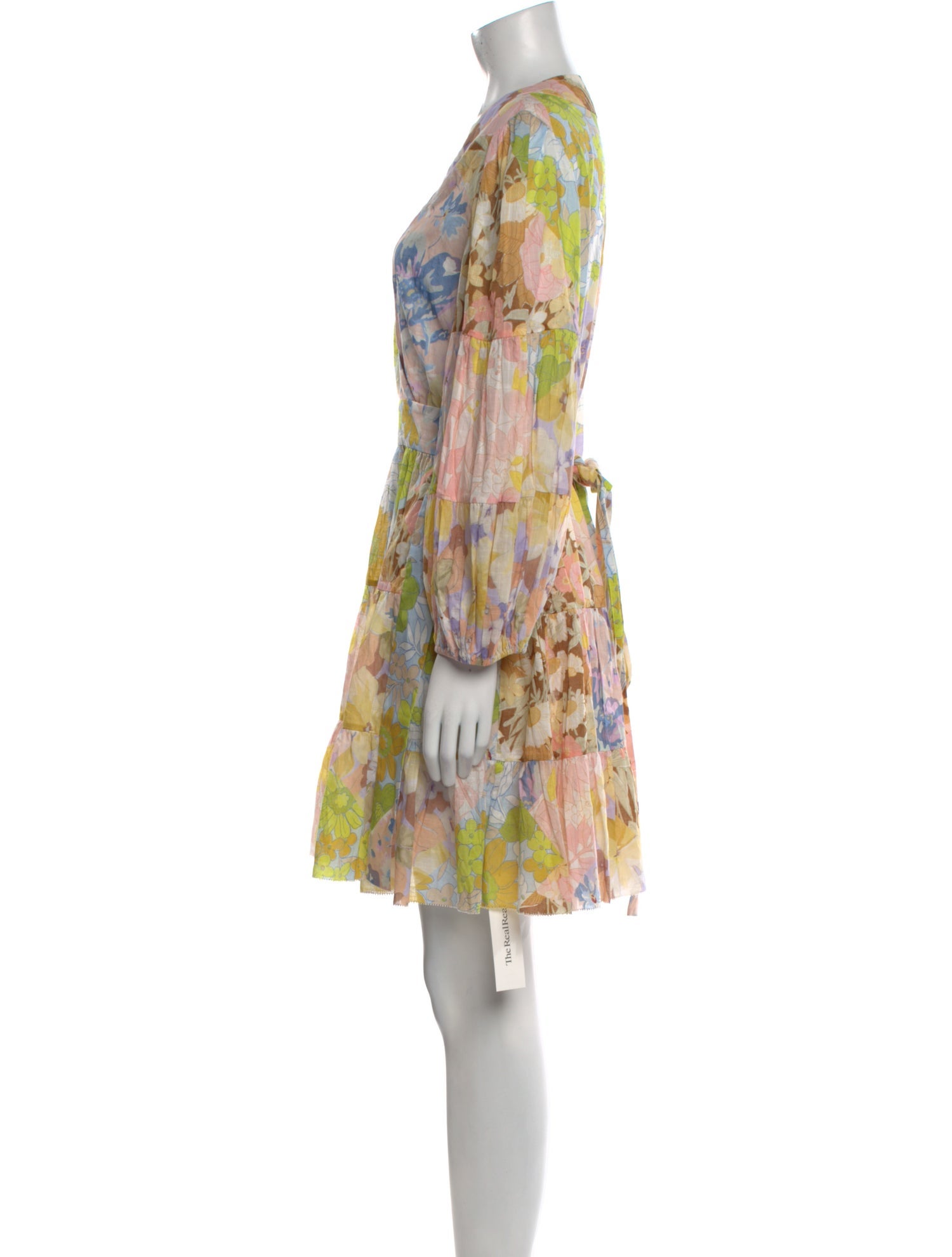 Cinq à Sept Floral Print Mini Dress - Pink Dresses, Clothing ...