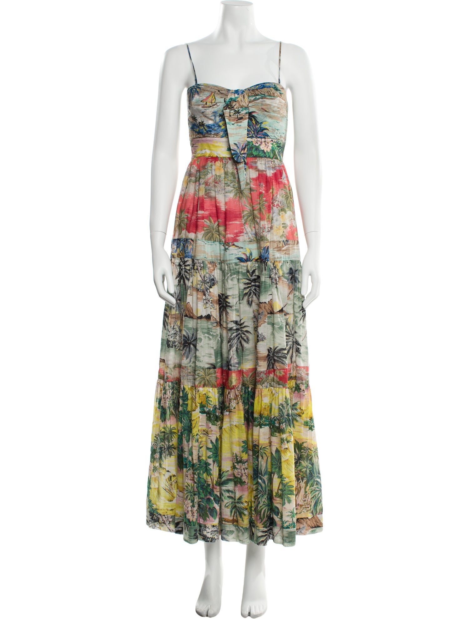 Zimmermann Floral Print Long Dress - Dresses, Clothing - WZI172259 ...