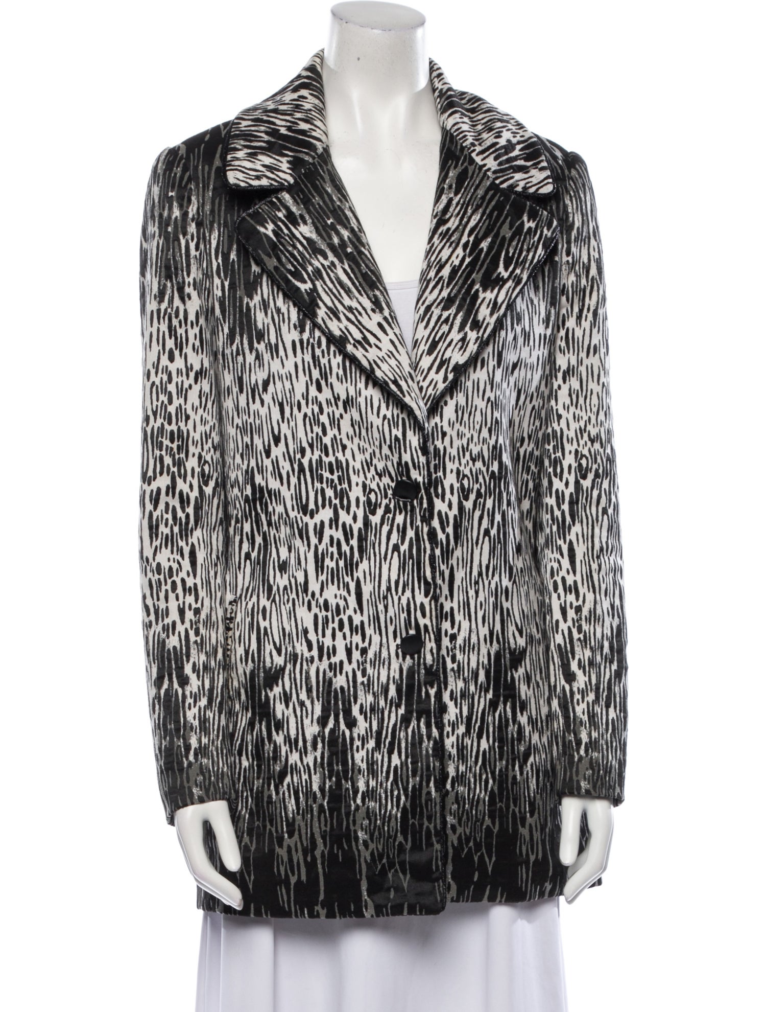 ZAC Zac Posen Animal Print Coat - Coats, Clothing - WZV29383 | The RealReal