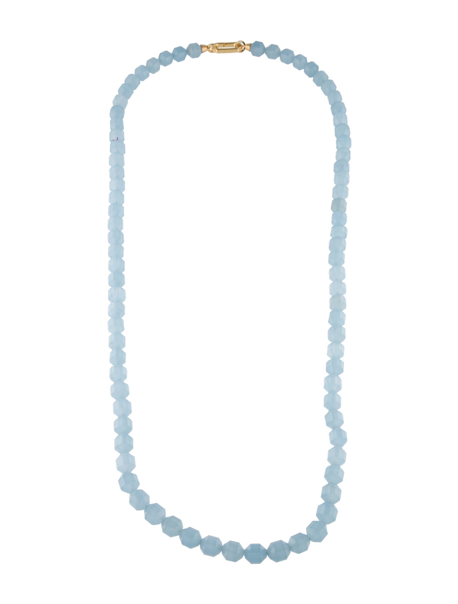 Dean Davidson Valenca Beaded Necklace - Blue, Brass Bead Strand ...