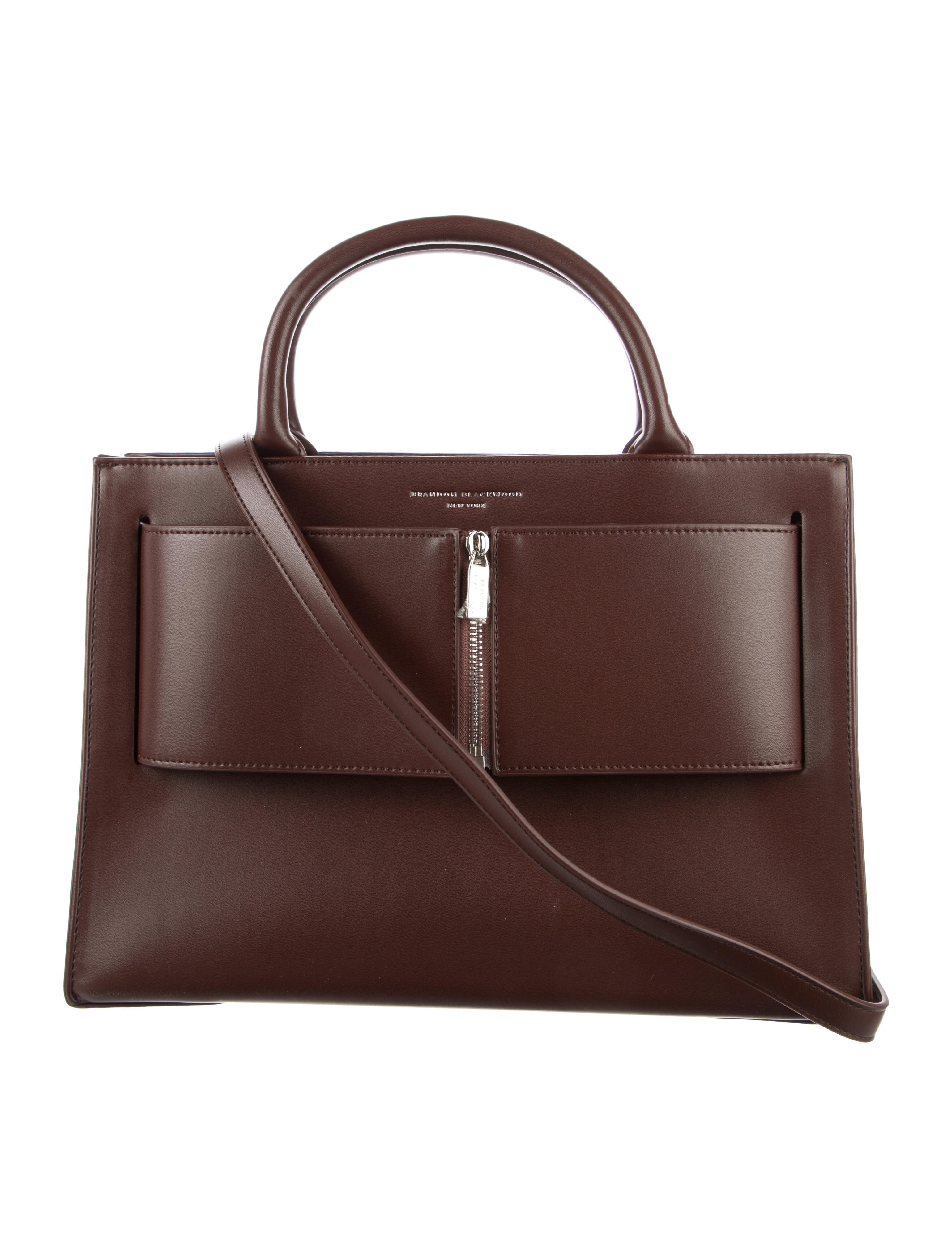 Brandon Blackwood Leather Jumbo Kuei Bag - Brown Handle Bags, Handbags ...