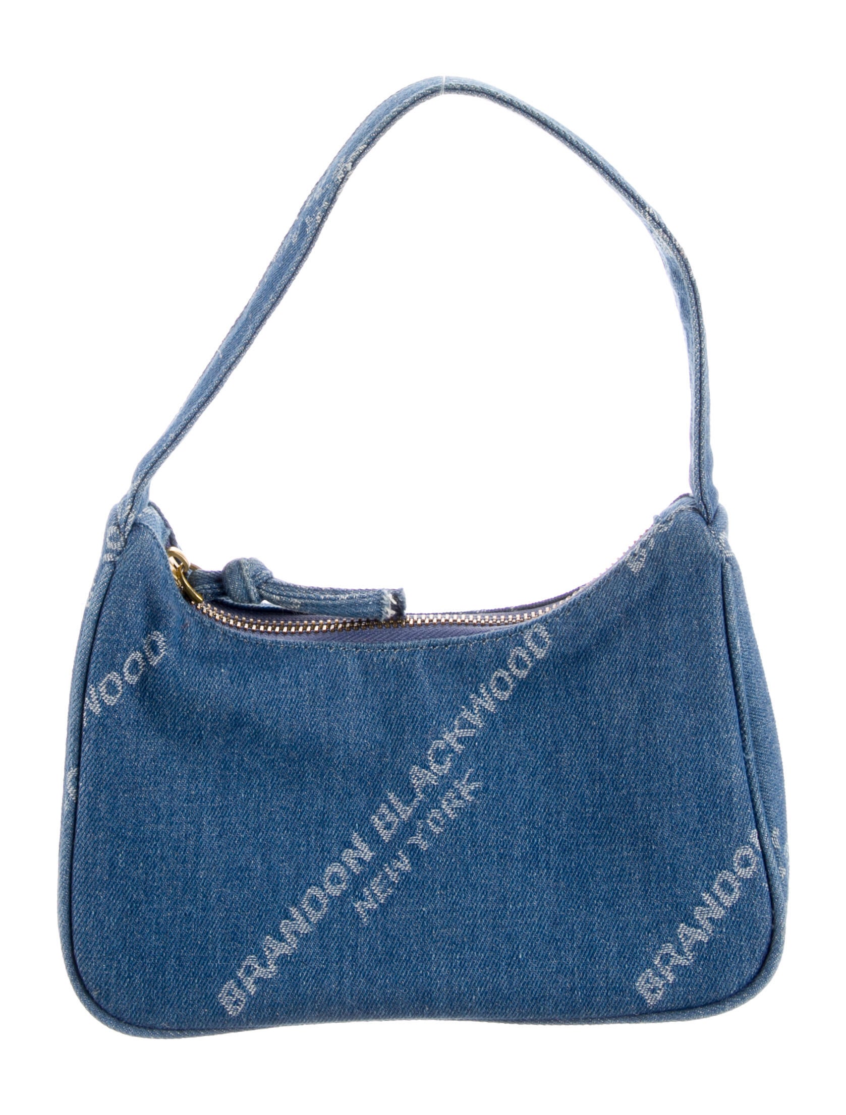 Brandon Blackwood Leather Shoulder Bag - Blue Shoulder Bags, Handbags ...