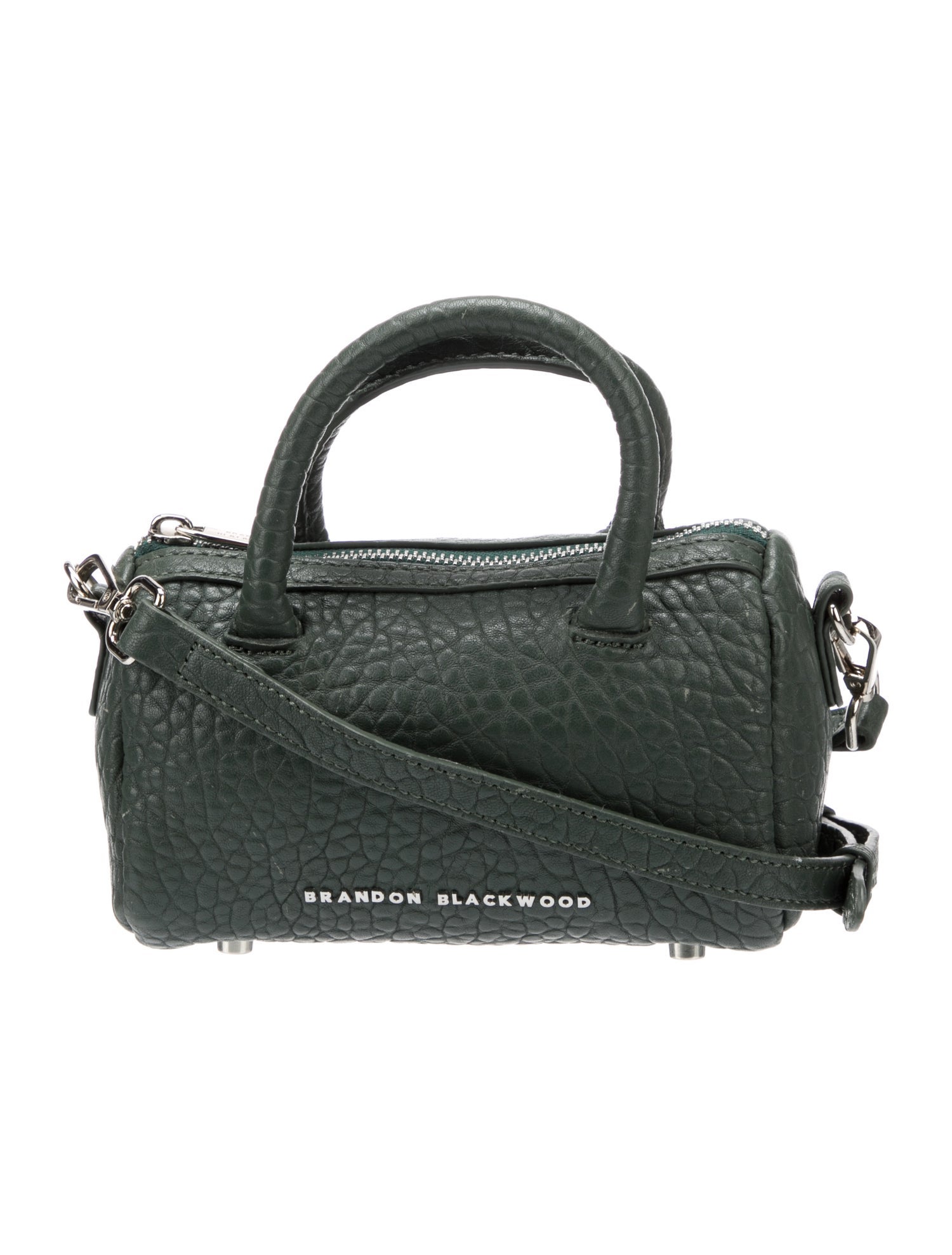 Brandon Blackwood Leather Crossbody Bag - Green Crossbody Bags ...