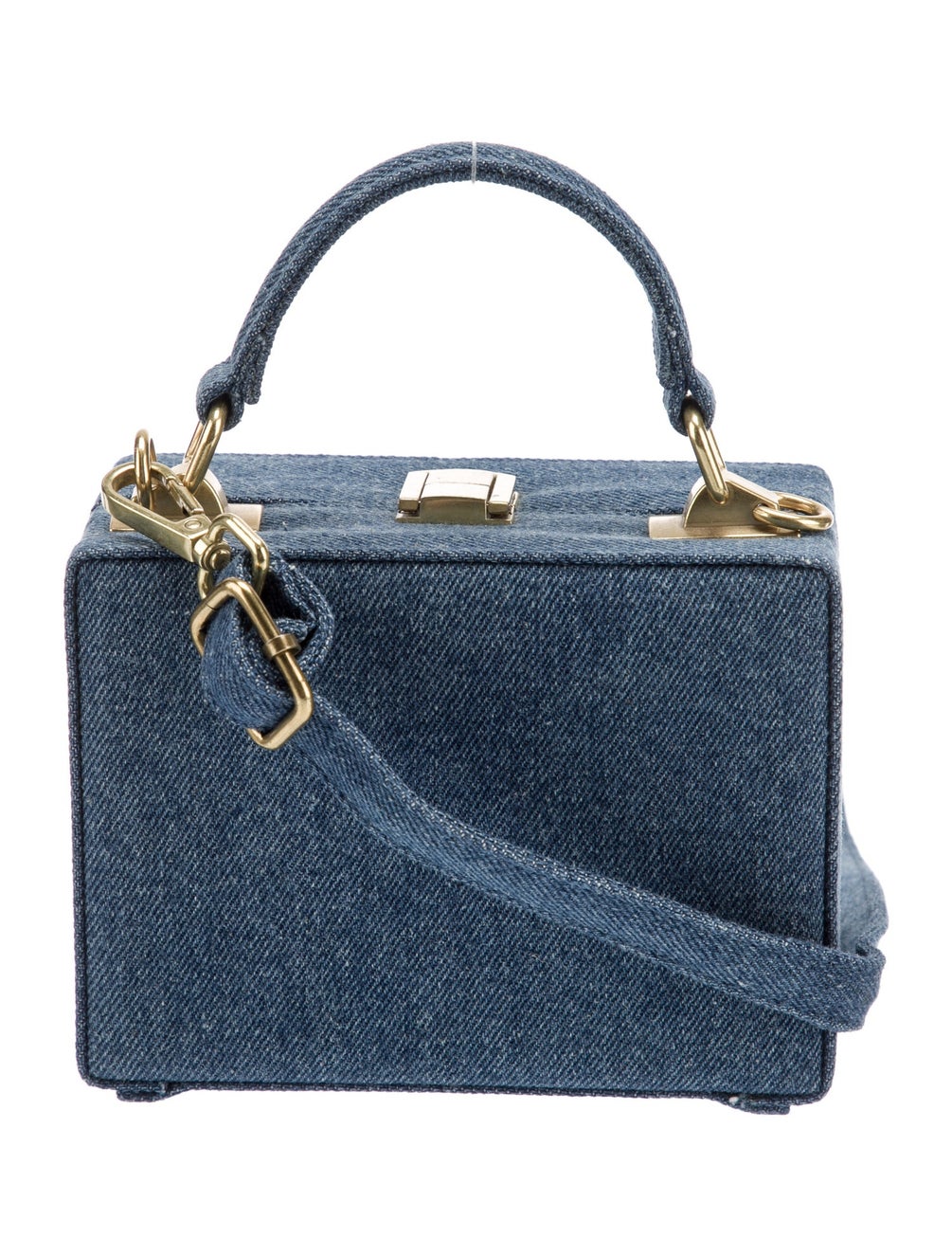 Brandon Blackwood Denim Handle Bag - Blue Handle Bags, Handbags ...