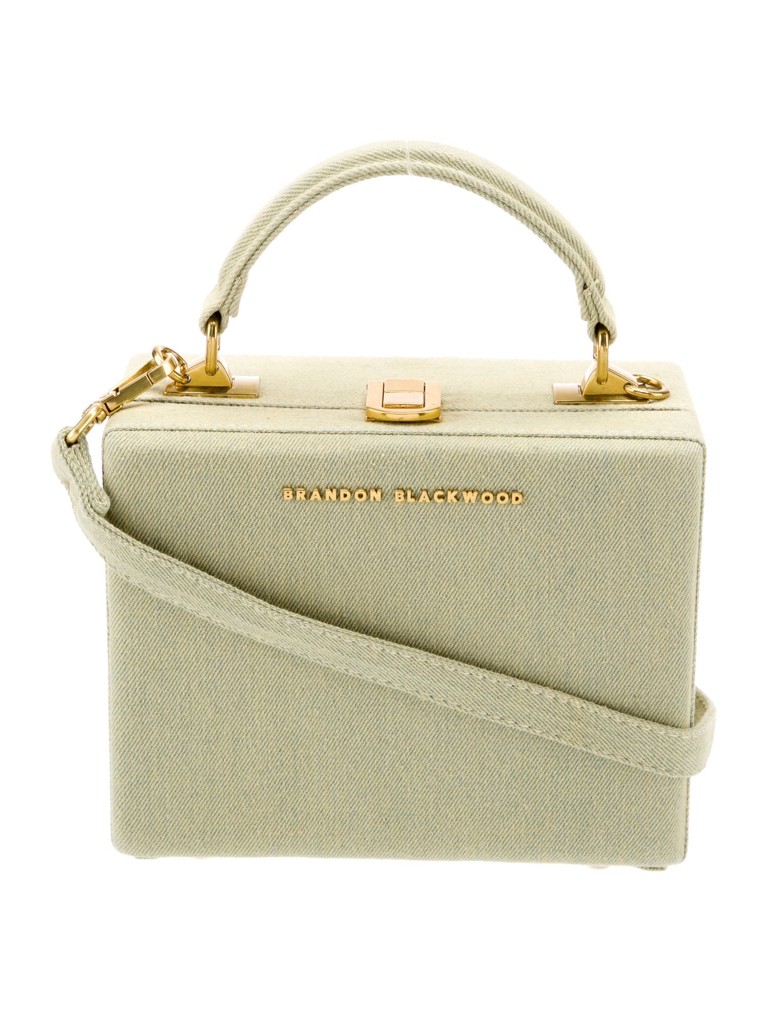 Brandon Blackwood Denim Crossbody Bag - Neutrals Crossbody Bags ...