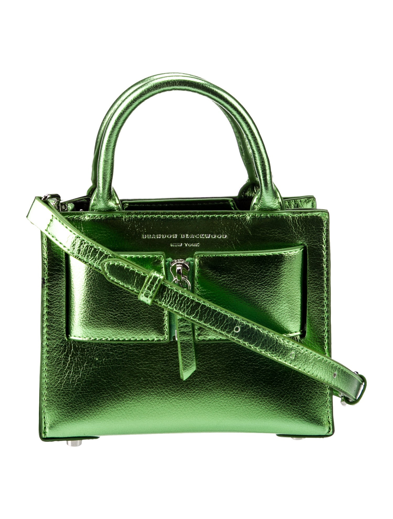 Brandon Blackwood Leather Shoulder Bag - Green Mini Bags, Handbags ...