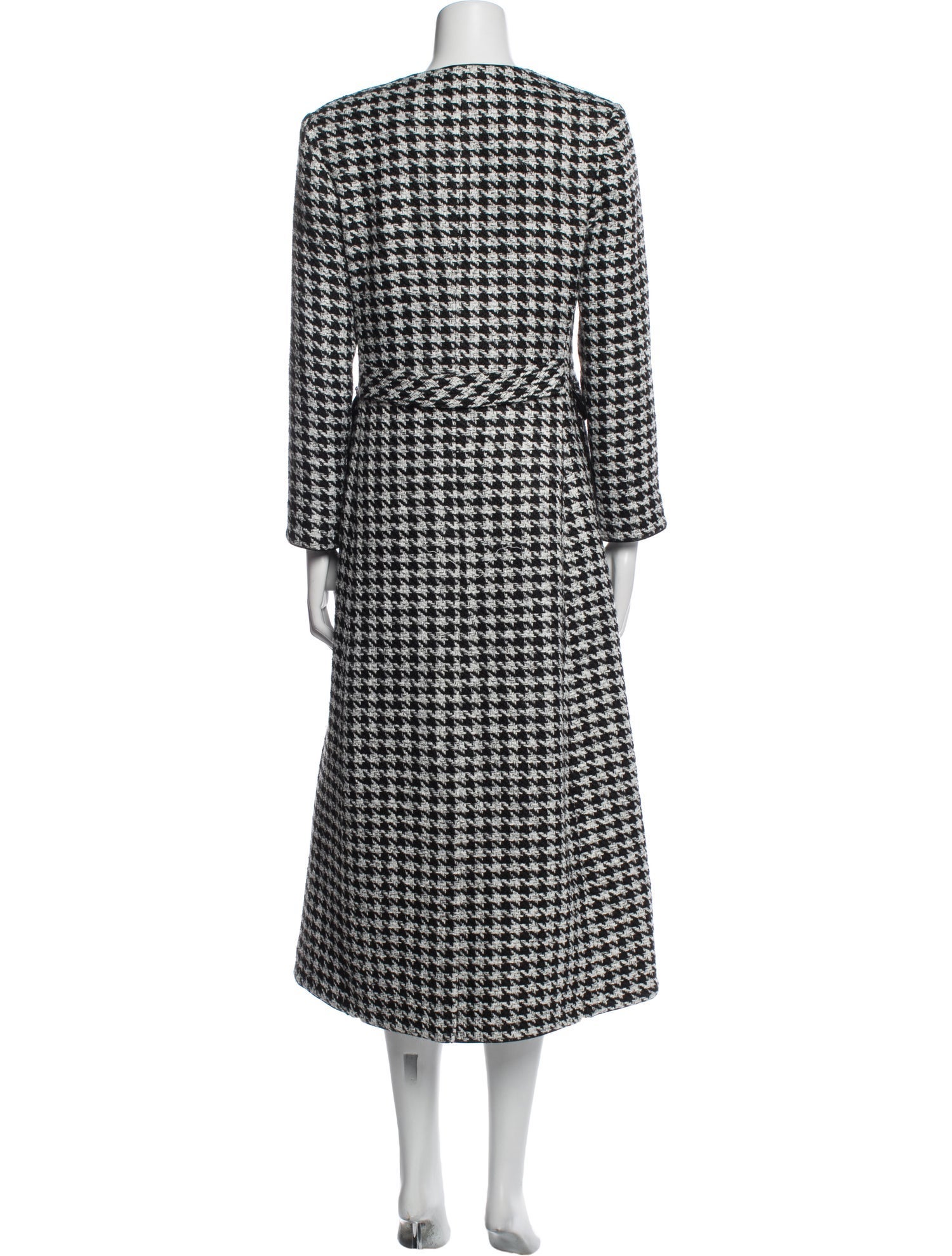 Favorite Daughter Houndstooth Print Trench Coat - Coats, Clothing ...