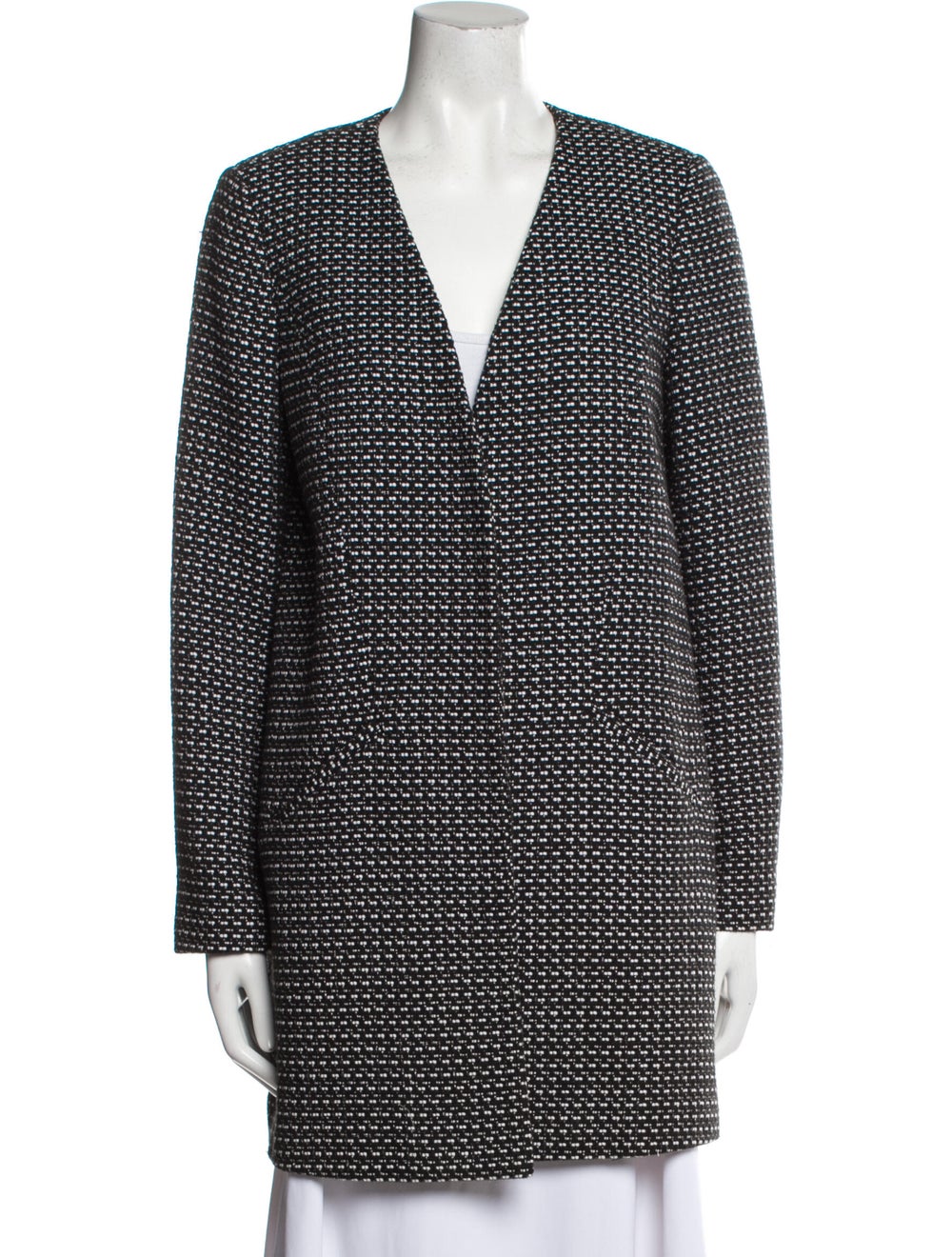 Halogen Tweed Pattern Evening Jacket - Gem