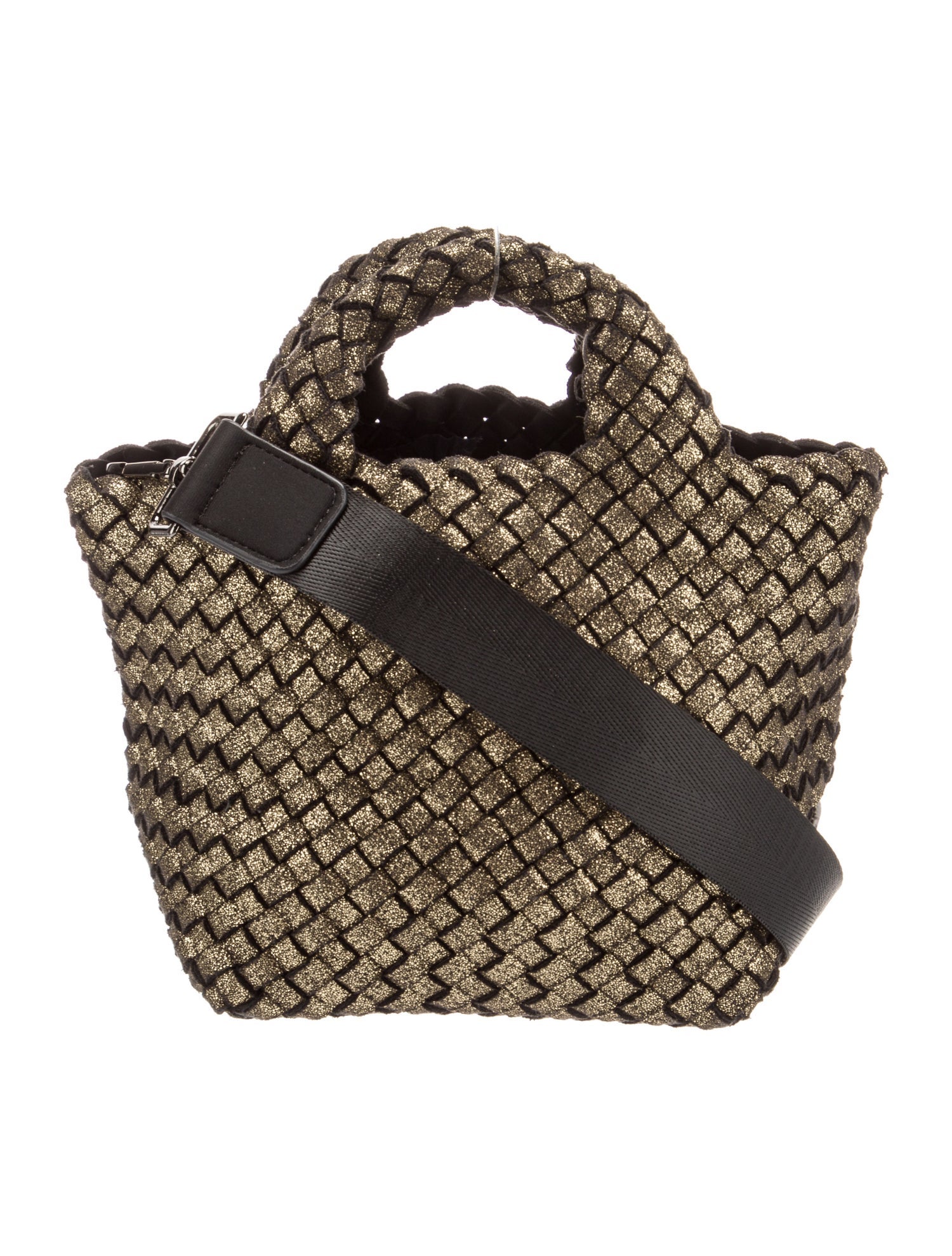 Naghedi Suede Top Handle Bag - Gold Handle Bags, Handbags - XNIAD20068 ...