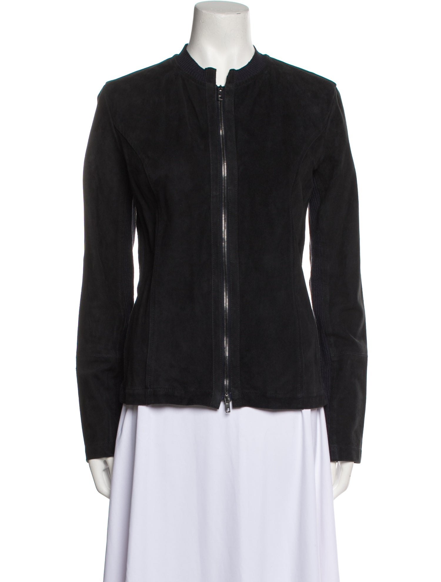 Pauw amsterdam Suede Evening Jacket - Blue Jackets, Clothing - XPAAM20111 | The RealReal