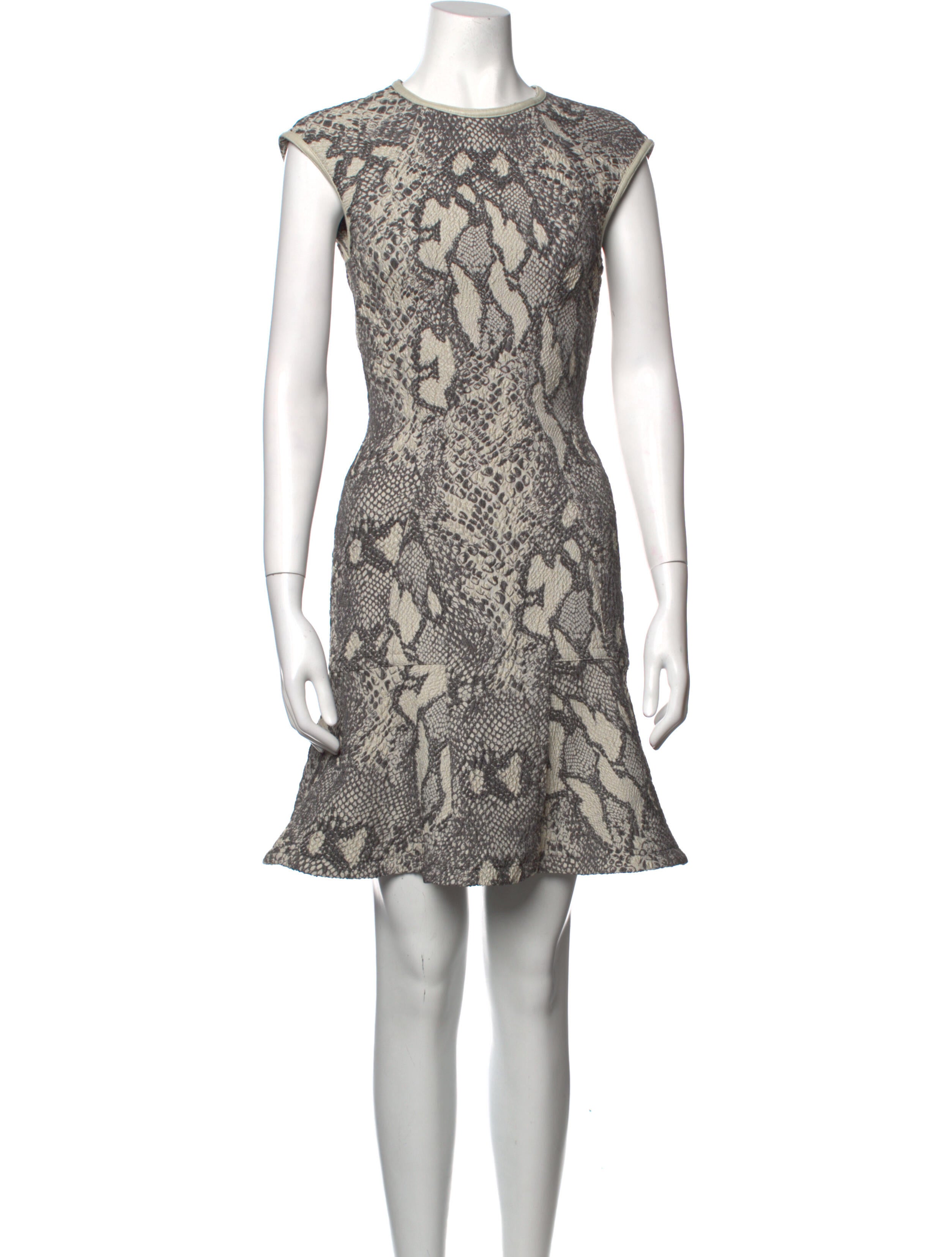 Yigal Azrouël Printed Silk Dress - Black Dresses, Clothing - YIG26883 ...