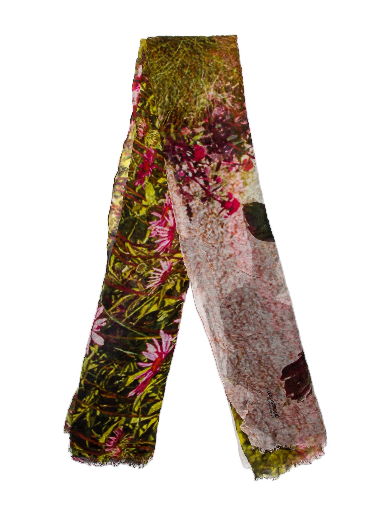 Yigal Azrouël Cashmere Printed Scarf - Neutrals Scarves and Shawls ...