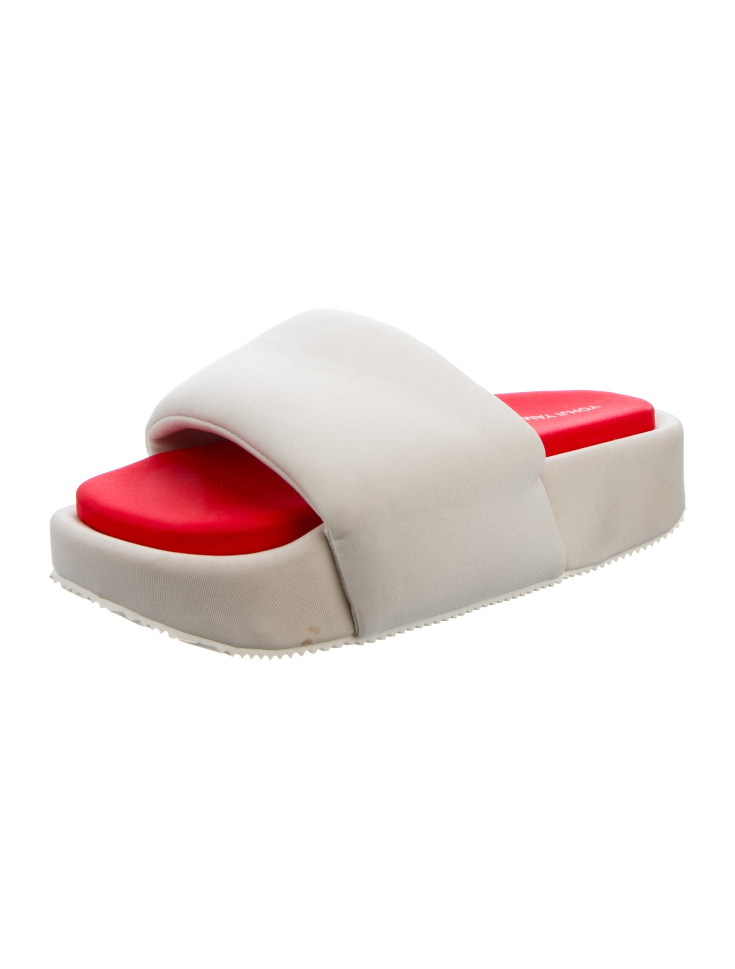 Yohji Yamamoto Nylon Slides - Neutrals Sandals, Shoes - YOH33383 | The ...