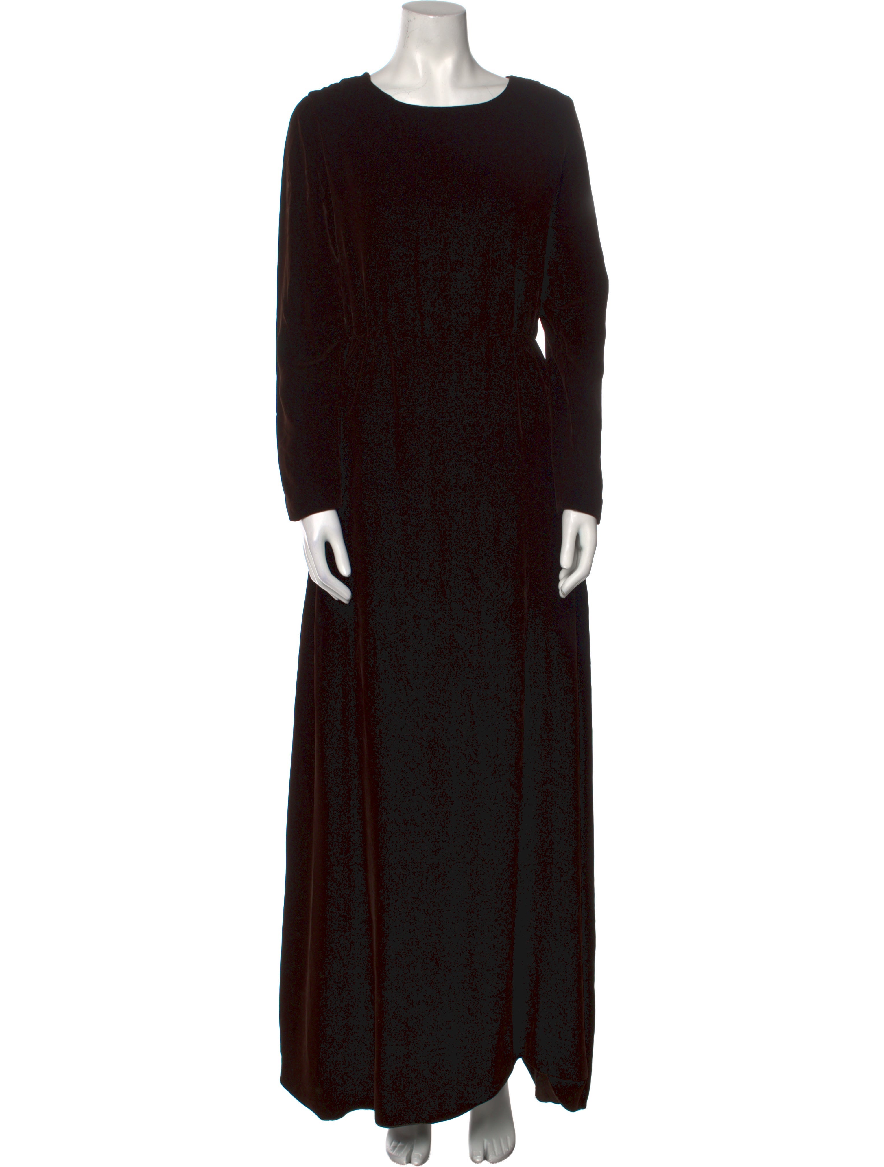 Yves Saint Laurent Rive Gauche Vintage Long Dress - Brown Dresses ...