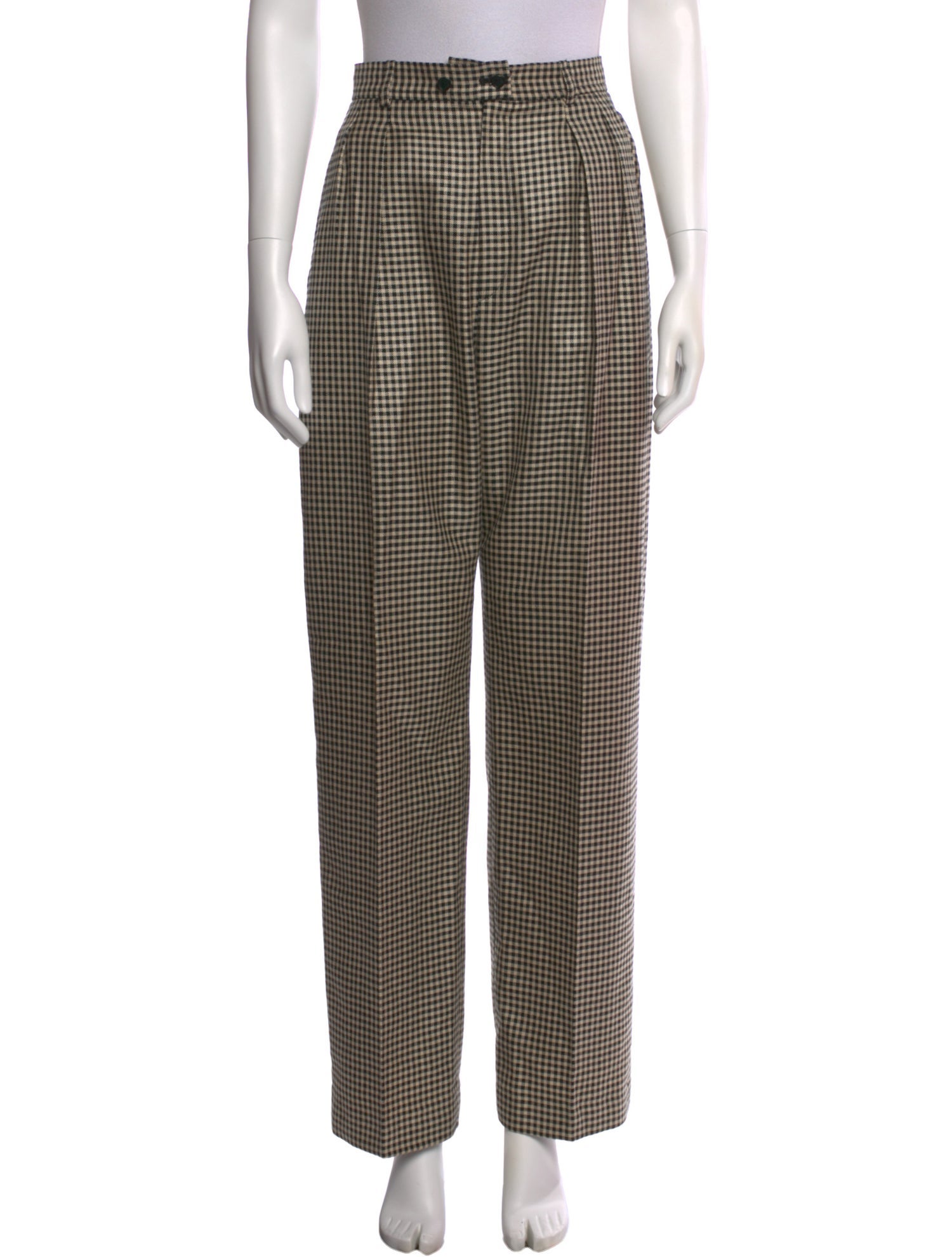 Prada Embellished Wool-Blend Pants - Grey, 9" Rise Pants, Clothing ...