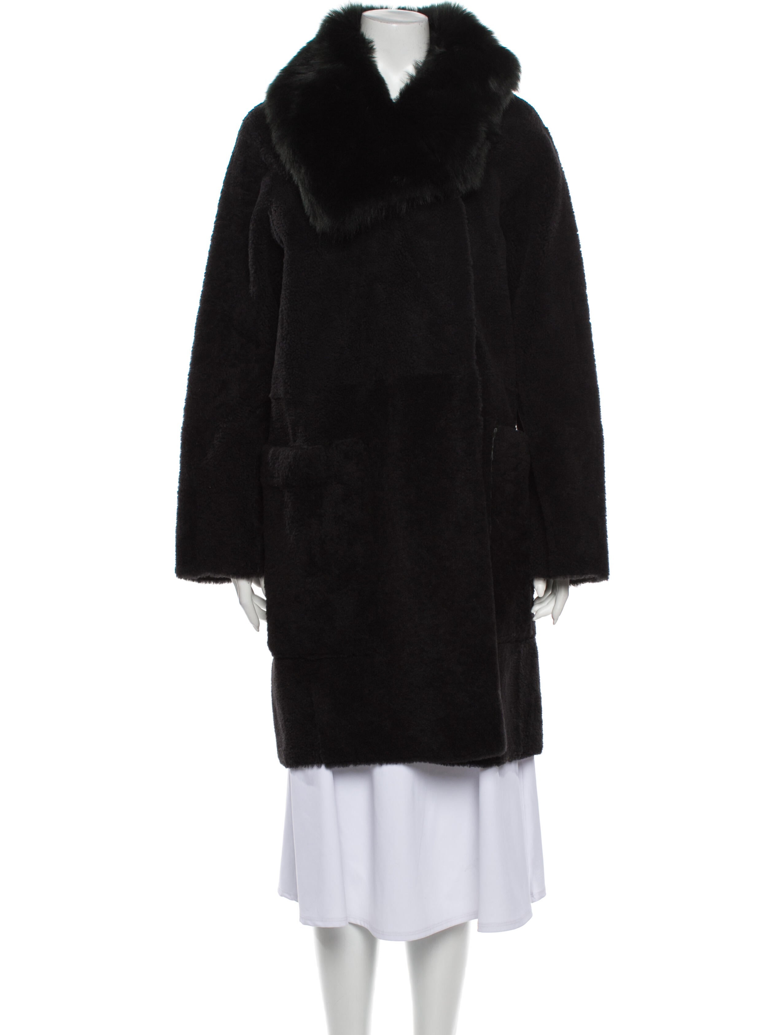 Revillon Chinchilla Fur Coat - Grey Coats, Clothing - RVL20057 | The ...