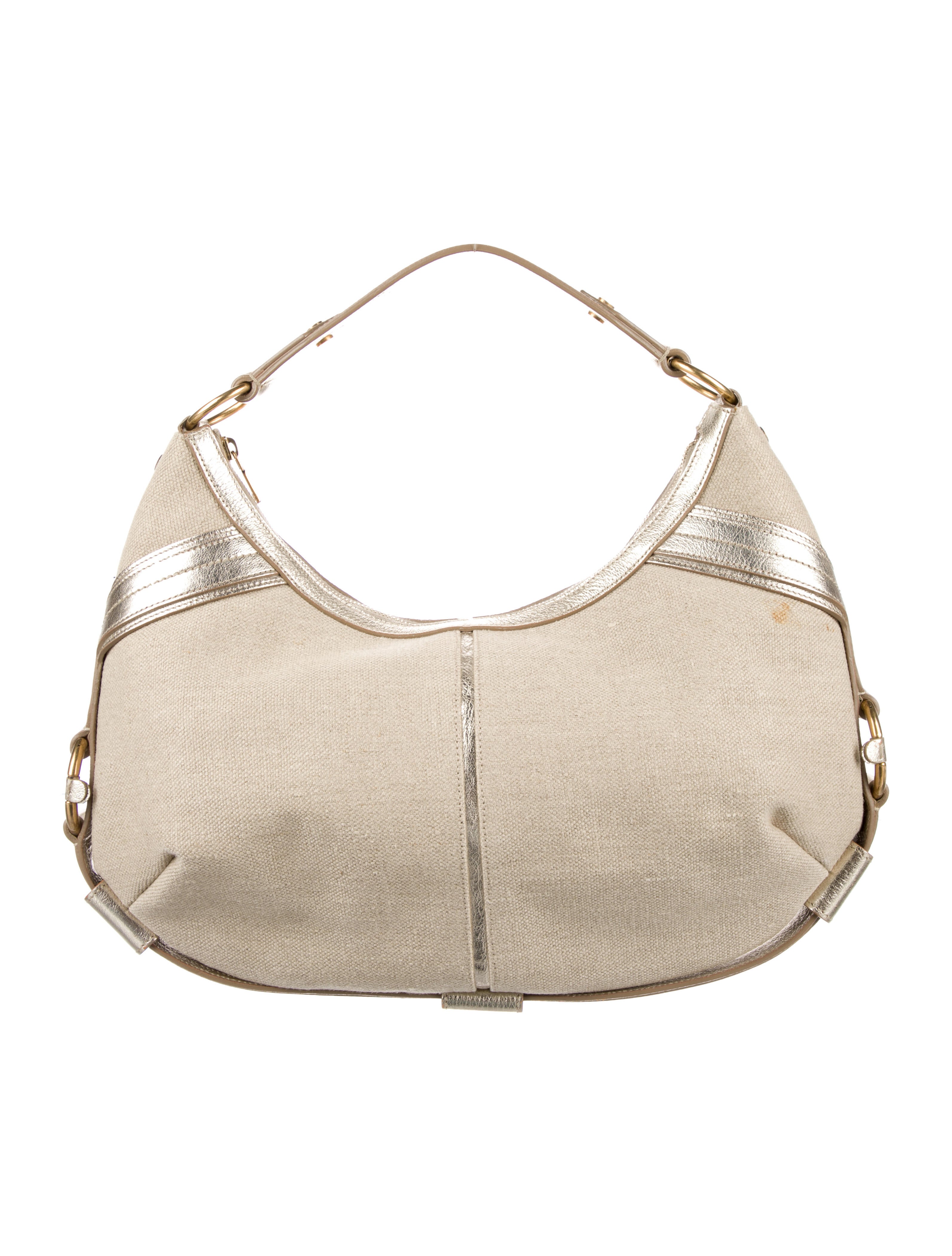 Hogan Leather Shoulder Bag - Brown Hobos, Handbags - WHO21073 | The ...