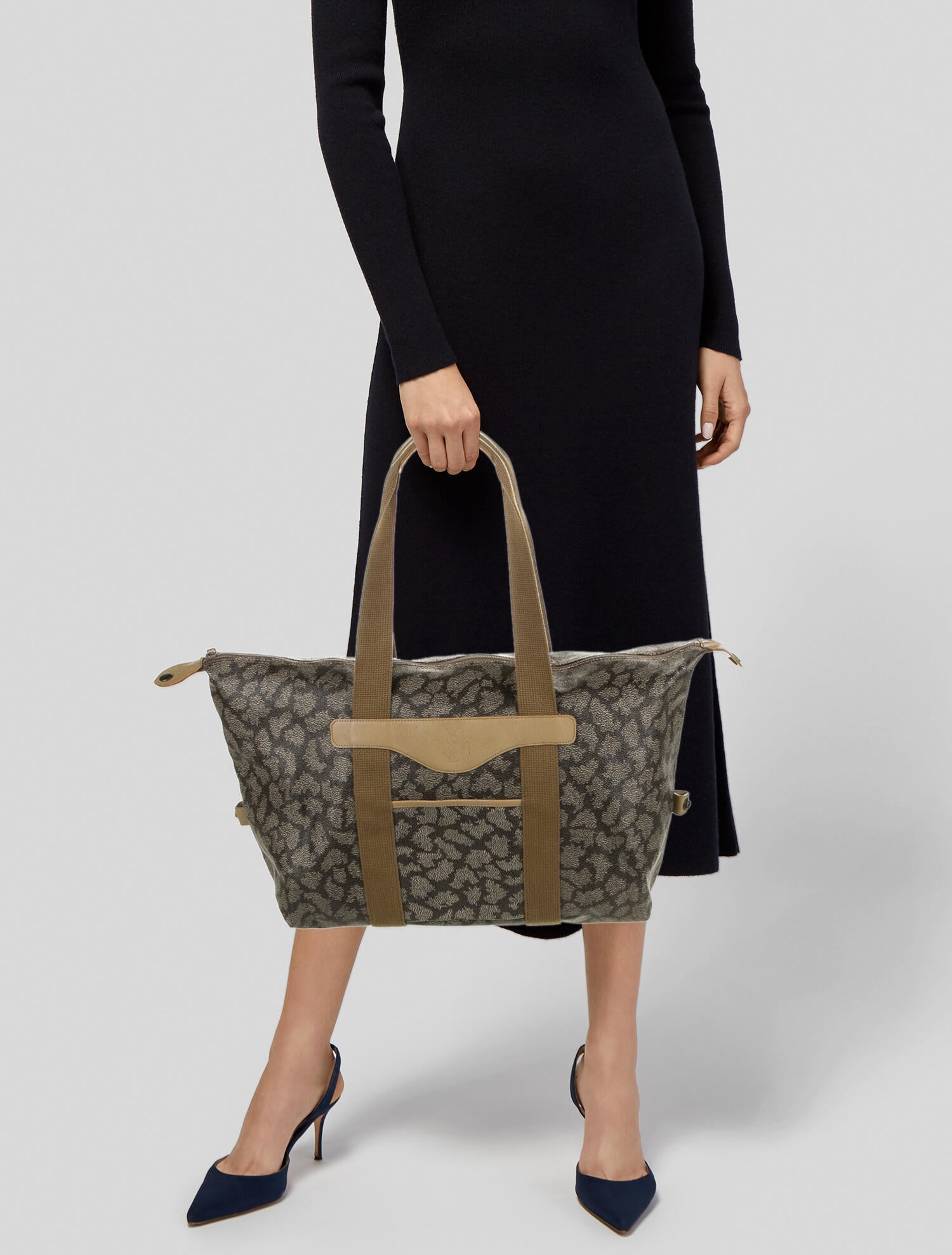 Yves Saint Laurent Leather Muse Tote - Brown Totes, Handbags - YVE76408 ...