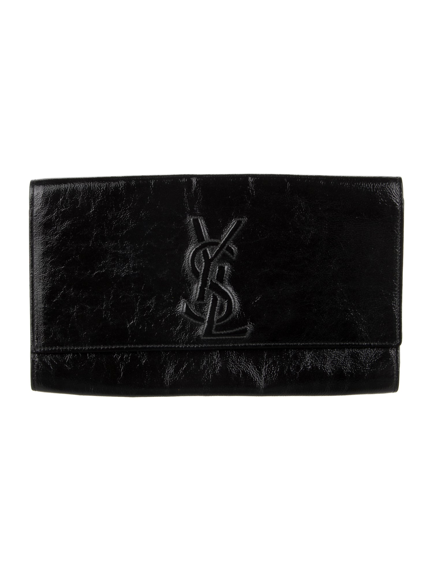 Yves Saint Laurent Signature Clutch - Black Clutches, Handbags ...