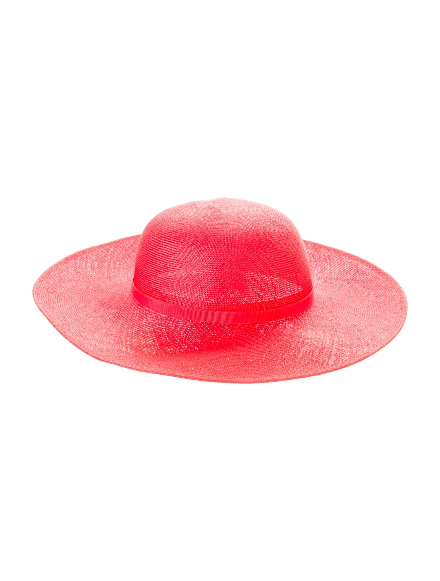 Yves Saint Laurent Woven Sun Hat - Red Hats, Accessories - YVE230150 ...