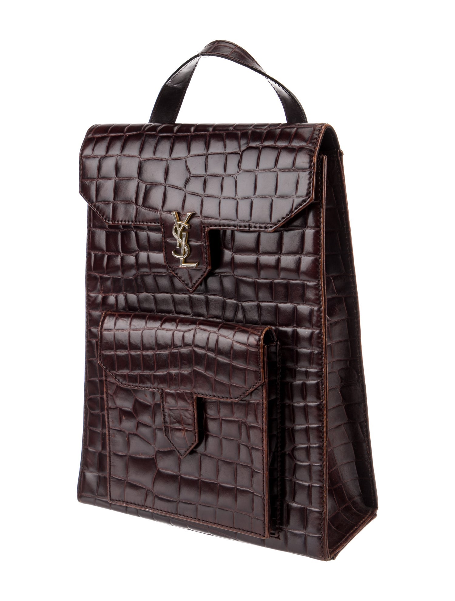 Wathne Canvas Leather-Trimmed Backpack - Neutrals Backpacks, Handbags ...