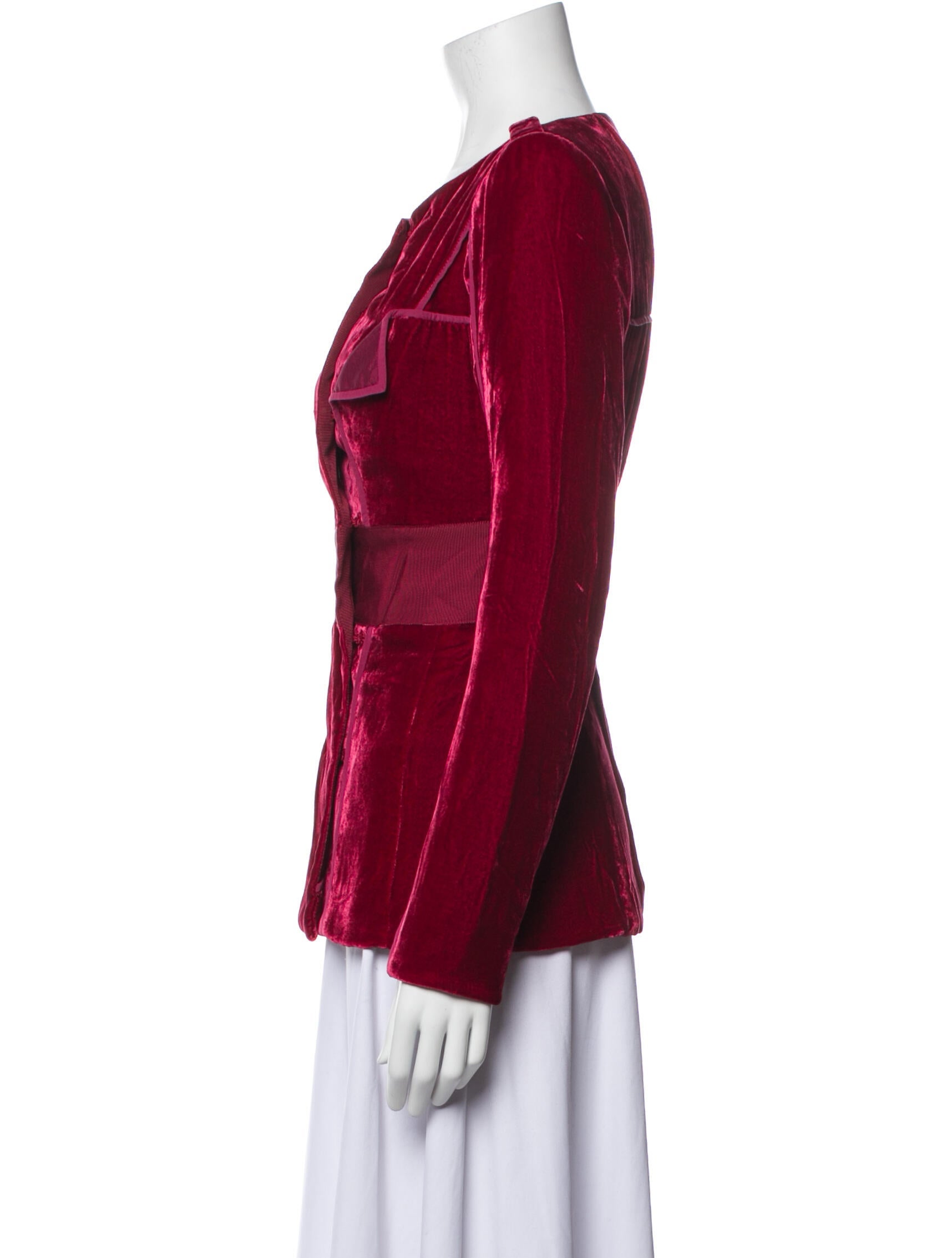 Iro Tweed Pattern Evening Jacket - Blue Jackets, Clothing - WIR132850 ...