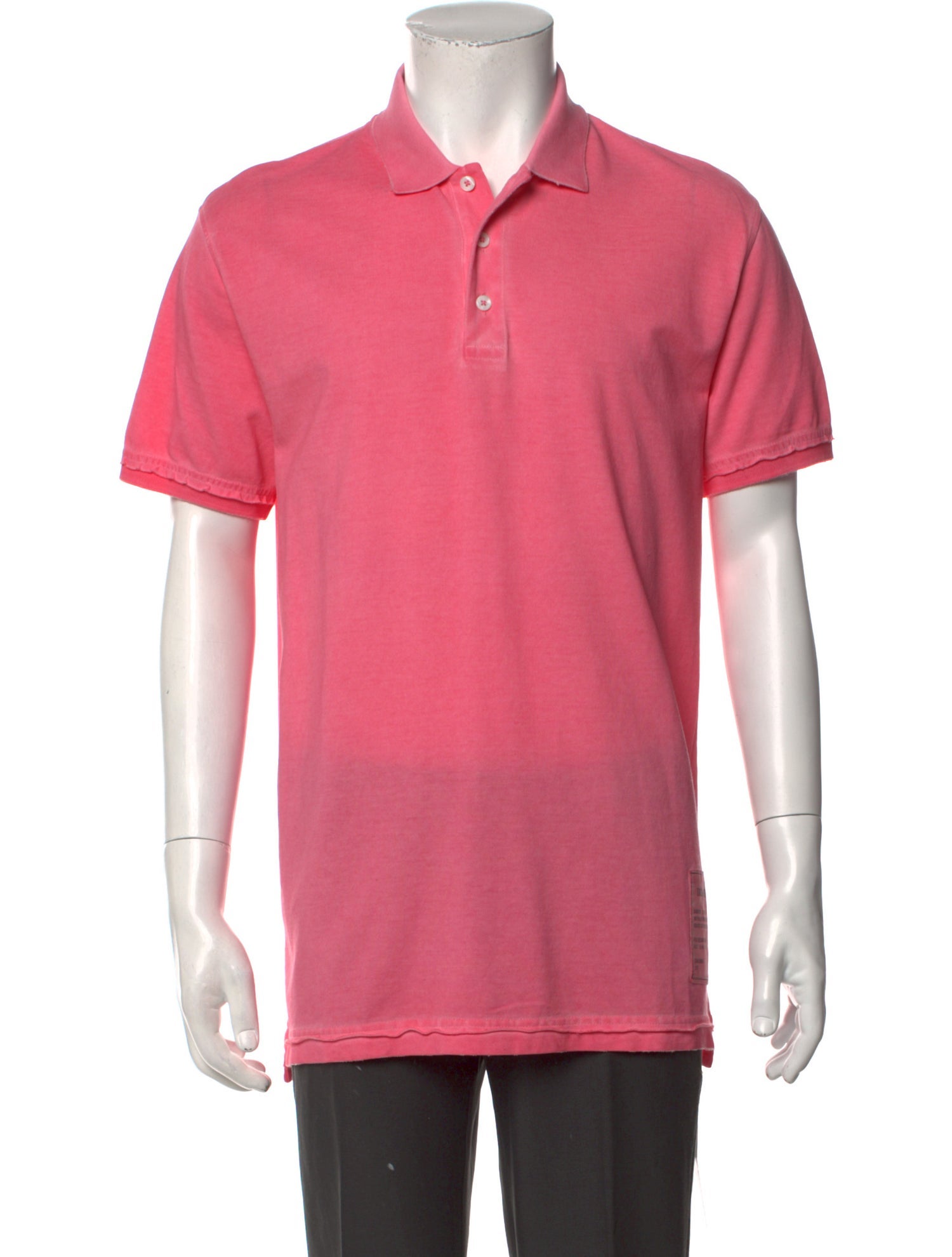 Zadig & Voltaire Collar Short Sleeve Polo Shirt w/ Tags - Pink Polos ...
