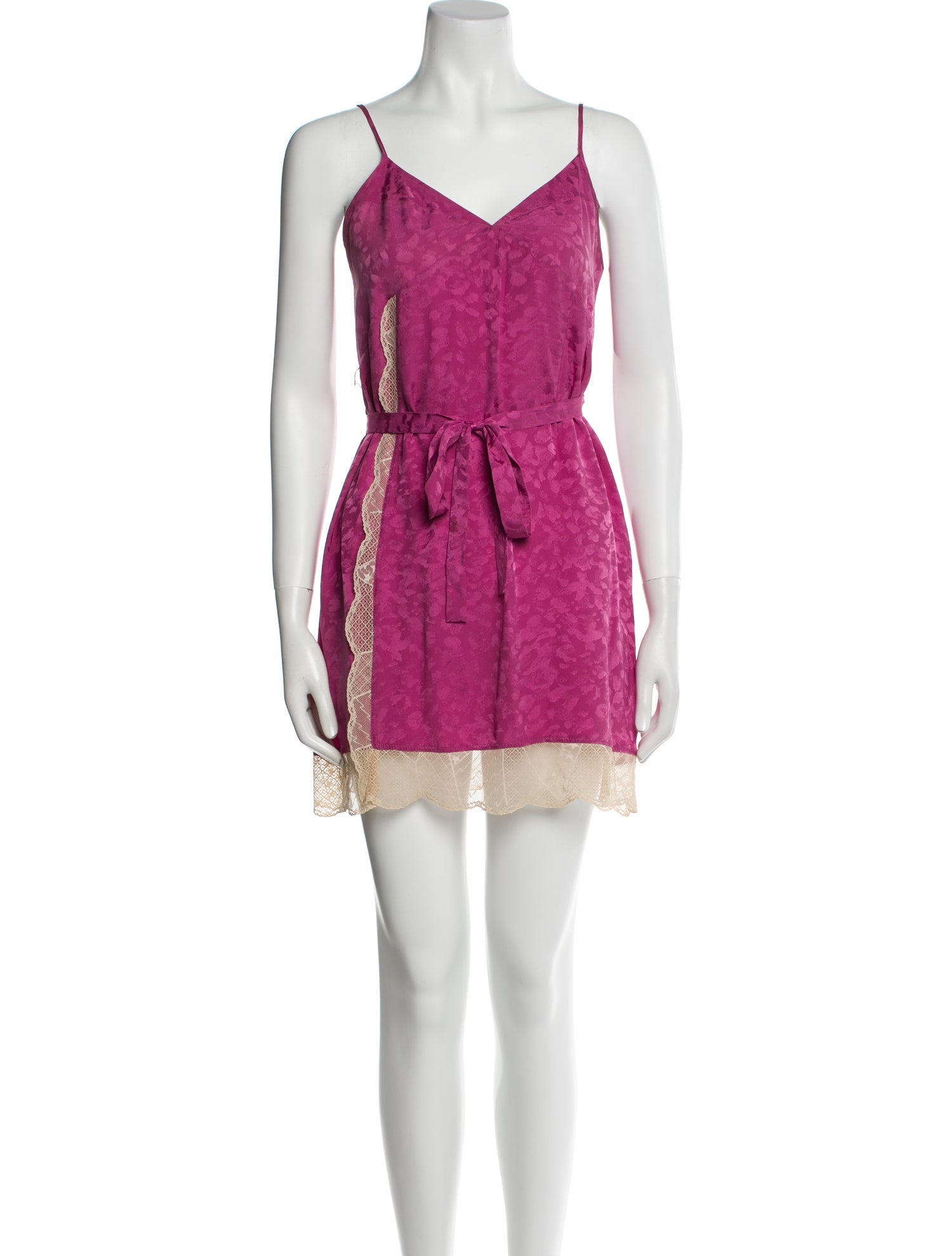 Zadig & Voltaire Silk Mini Dress - Pink Dresses, Clothing - ZAV103277 ...
