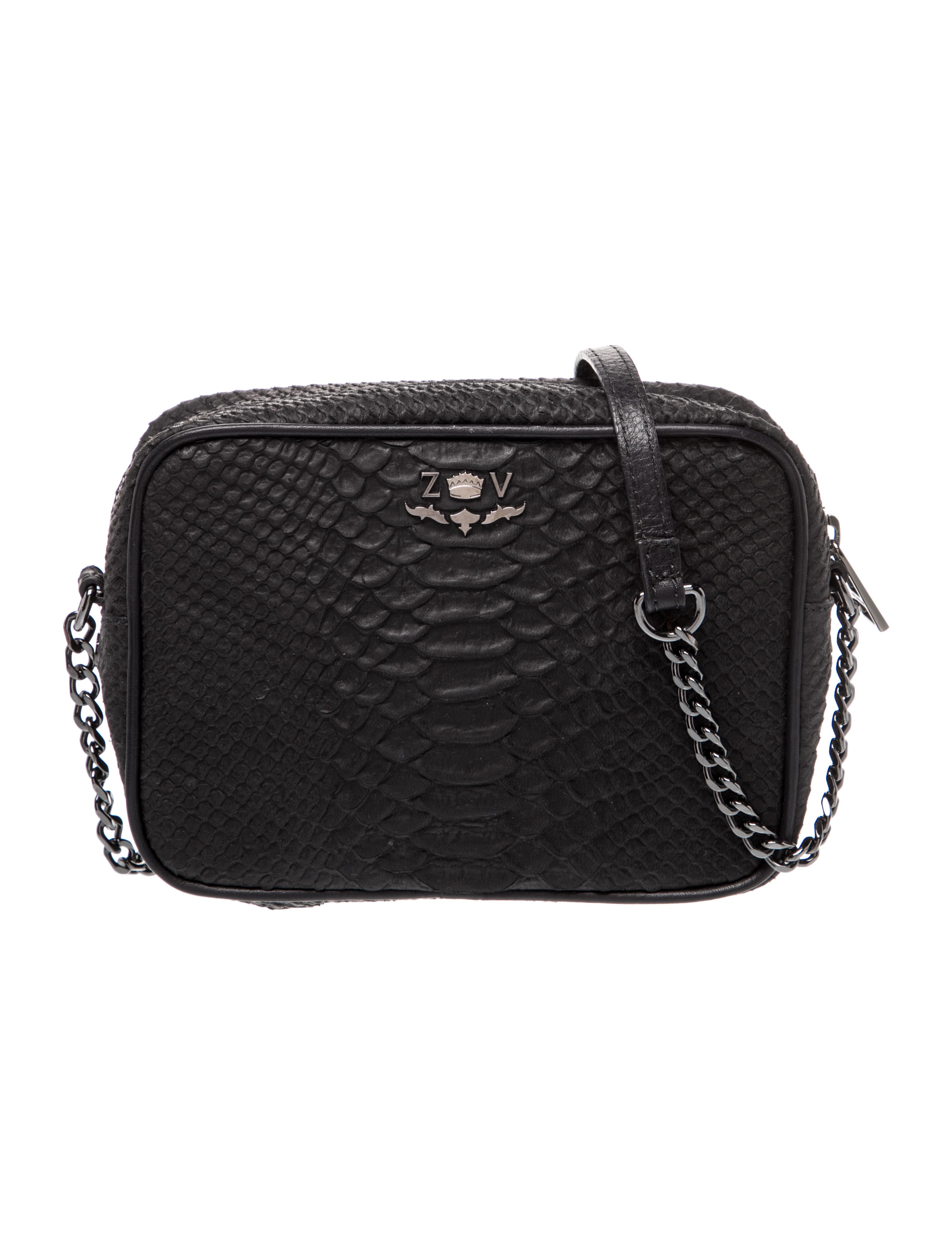 Zadig & Voltaire Leather Shoulder Bag - Black Shoulder Bags, Handbags ...