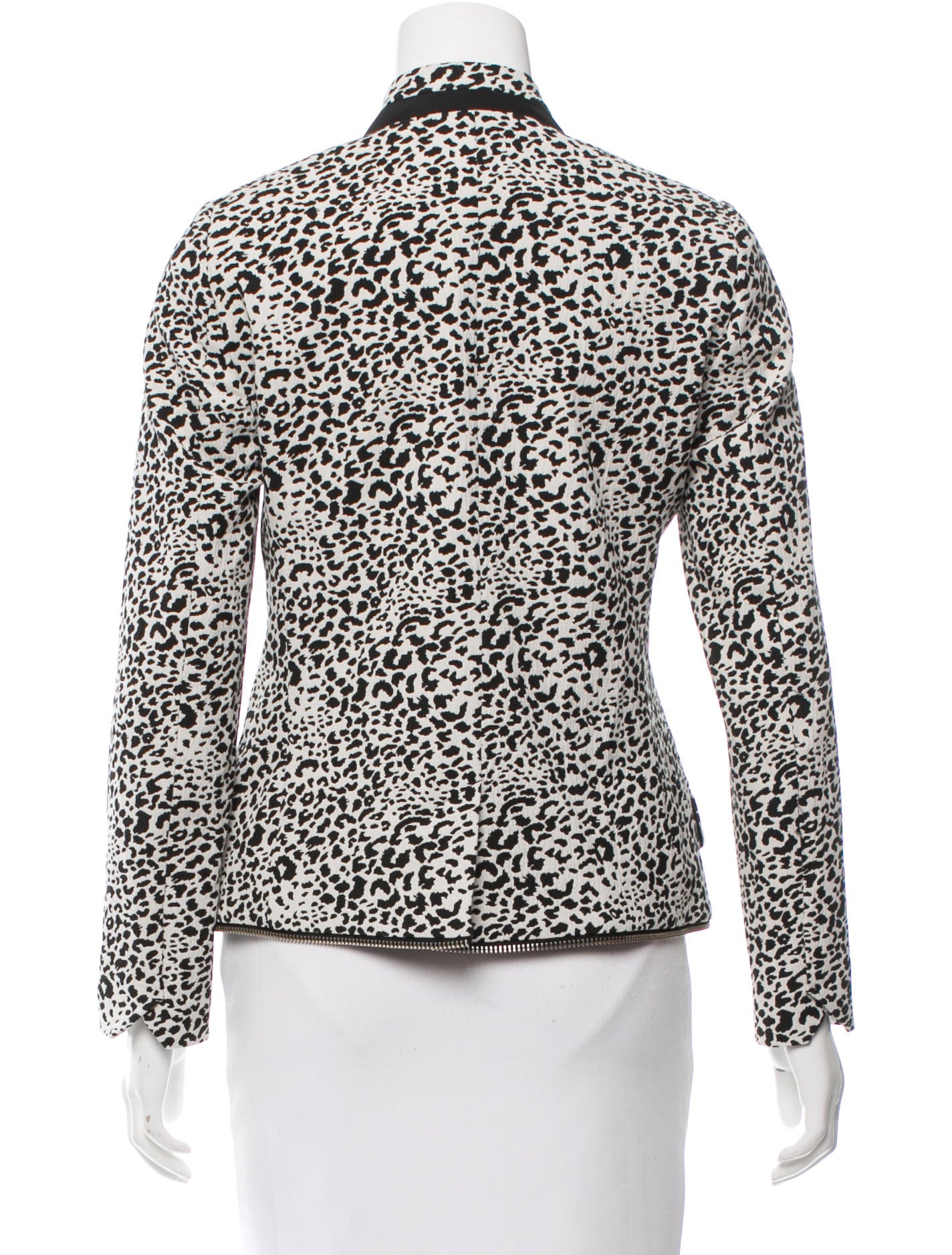 Zadig & Voltaire Deluxe Leopard-Patterned Blazer - Clothing - ZAV20805 ...