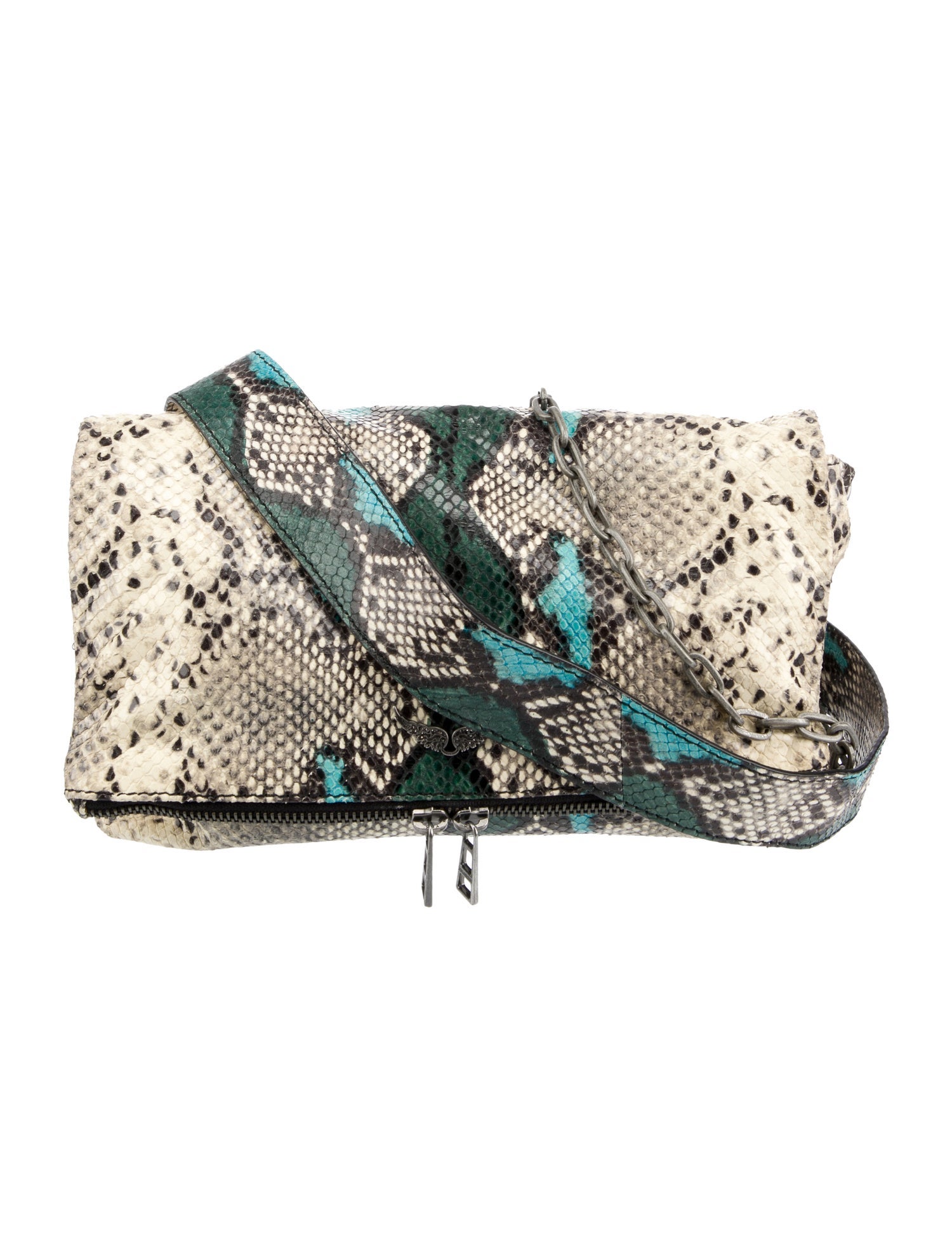 Zadig & Voltaire Python Crossbody - Neutrals Shoulder Bags, Handbags - ZAV77481 | The RealReal