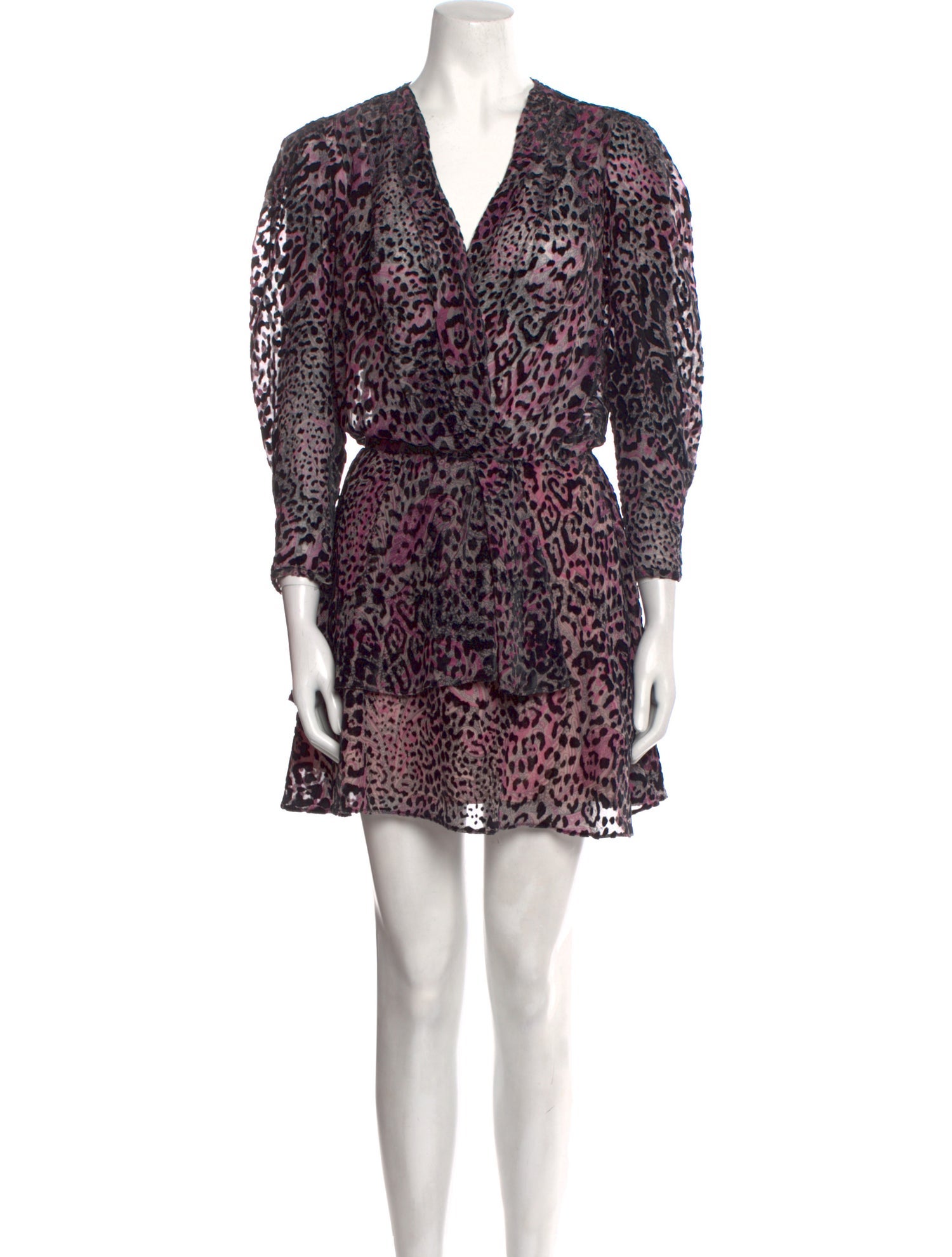 Zadig & Voltaire Animal Print Mini Dress - Pink Dresses, Clothing ...
