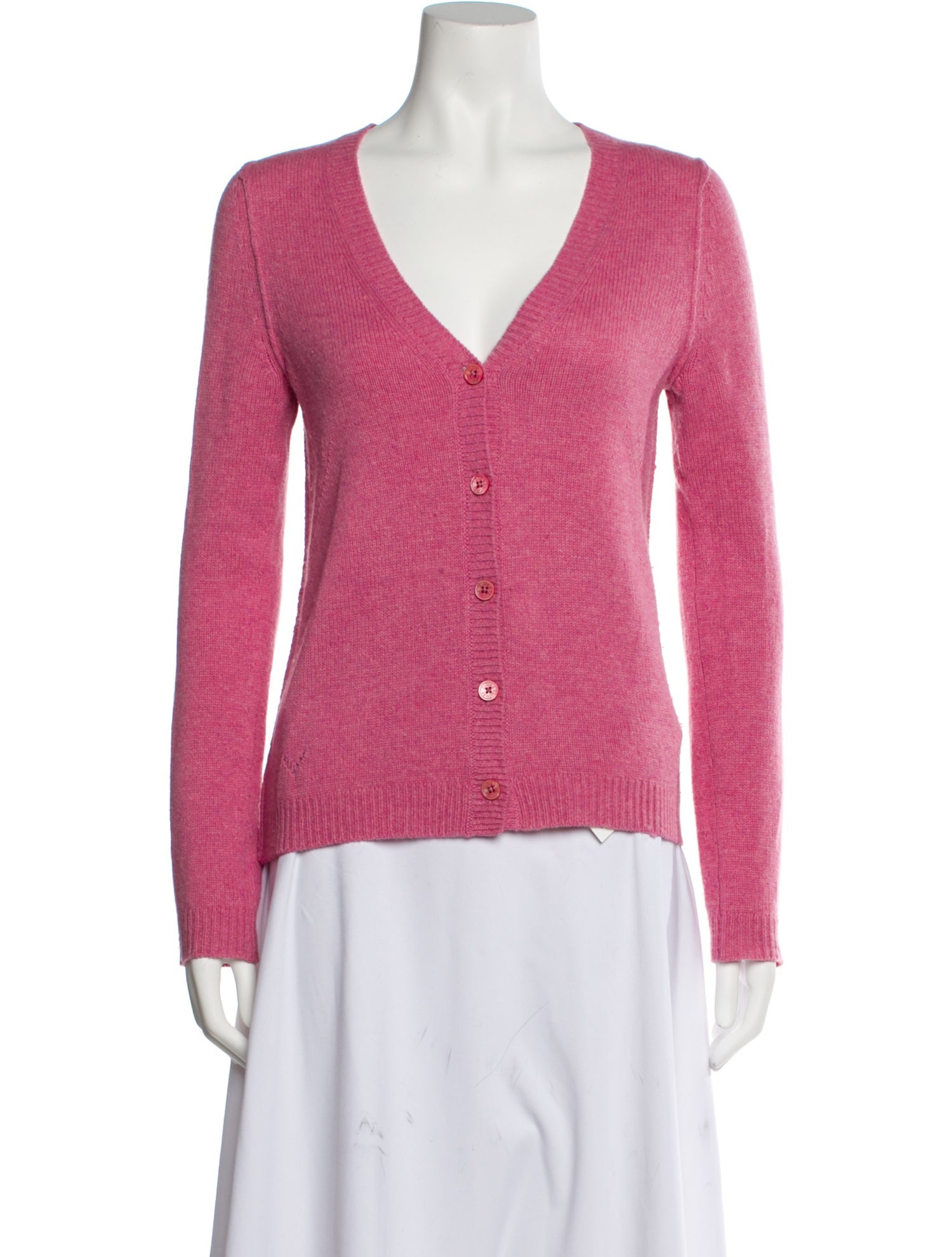 Zadig & Voltaire Cashmere V-Neck Sweater - Pink Knitwear, Clothing ...