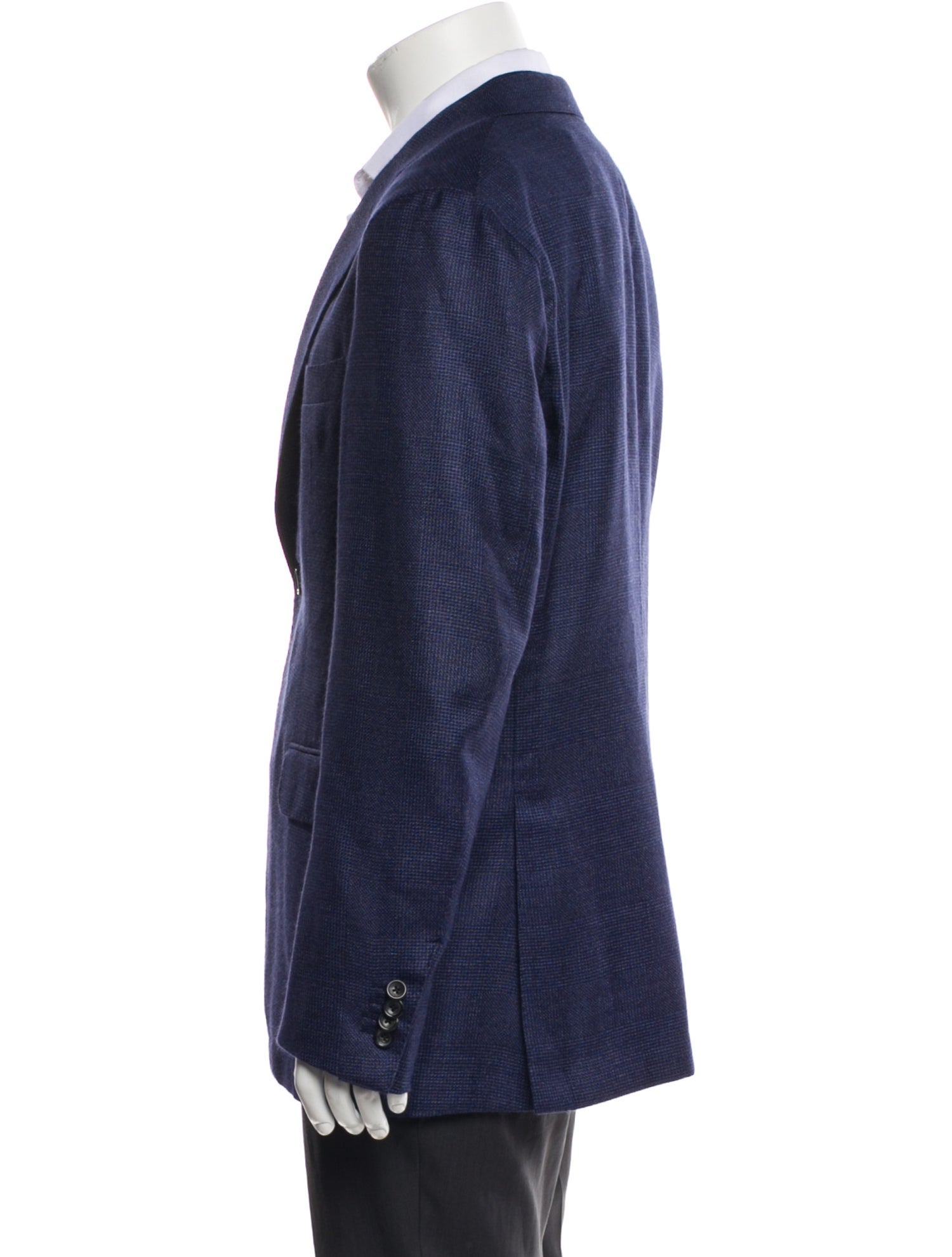 Fear of God x Ermenegildo Zegna Double Breasted Lapelless Wool Sport ...