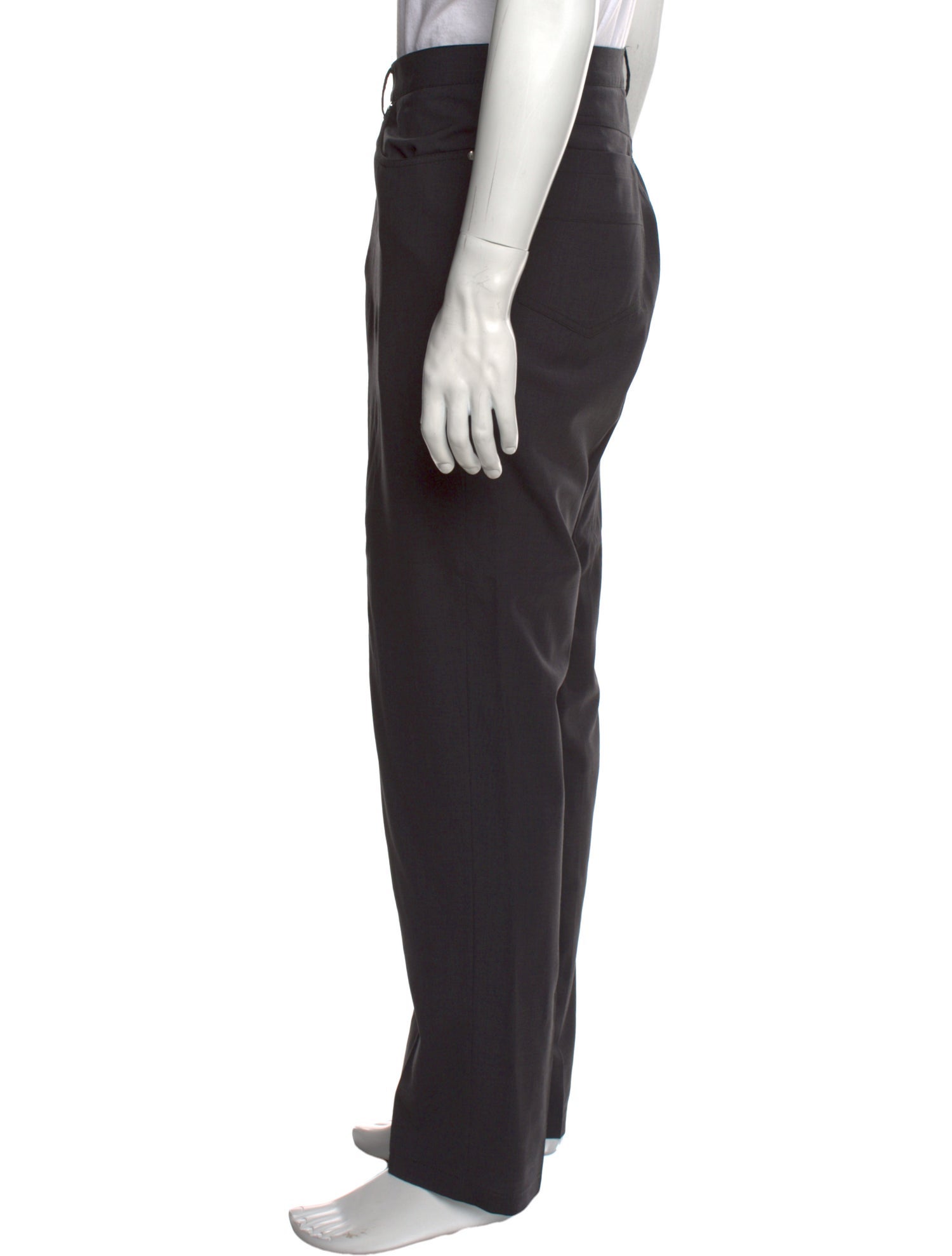 PT Torino Virgin Wool Dress Pants w/ Tags - Black, 10.25" Rise Pants ...